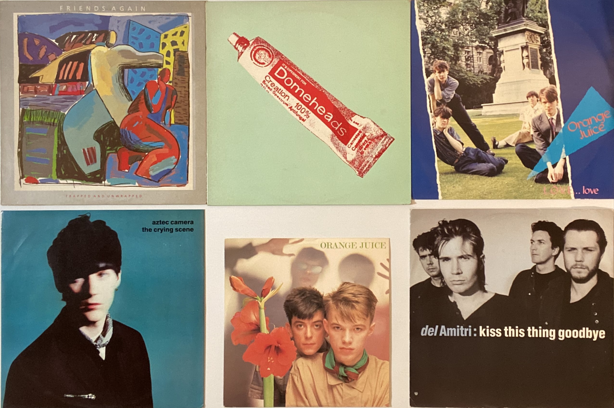 Lot 163 - SCOTTISH POST-PUNK/ WAVE/ INDIE - LPs/ 12"/