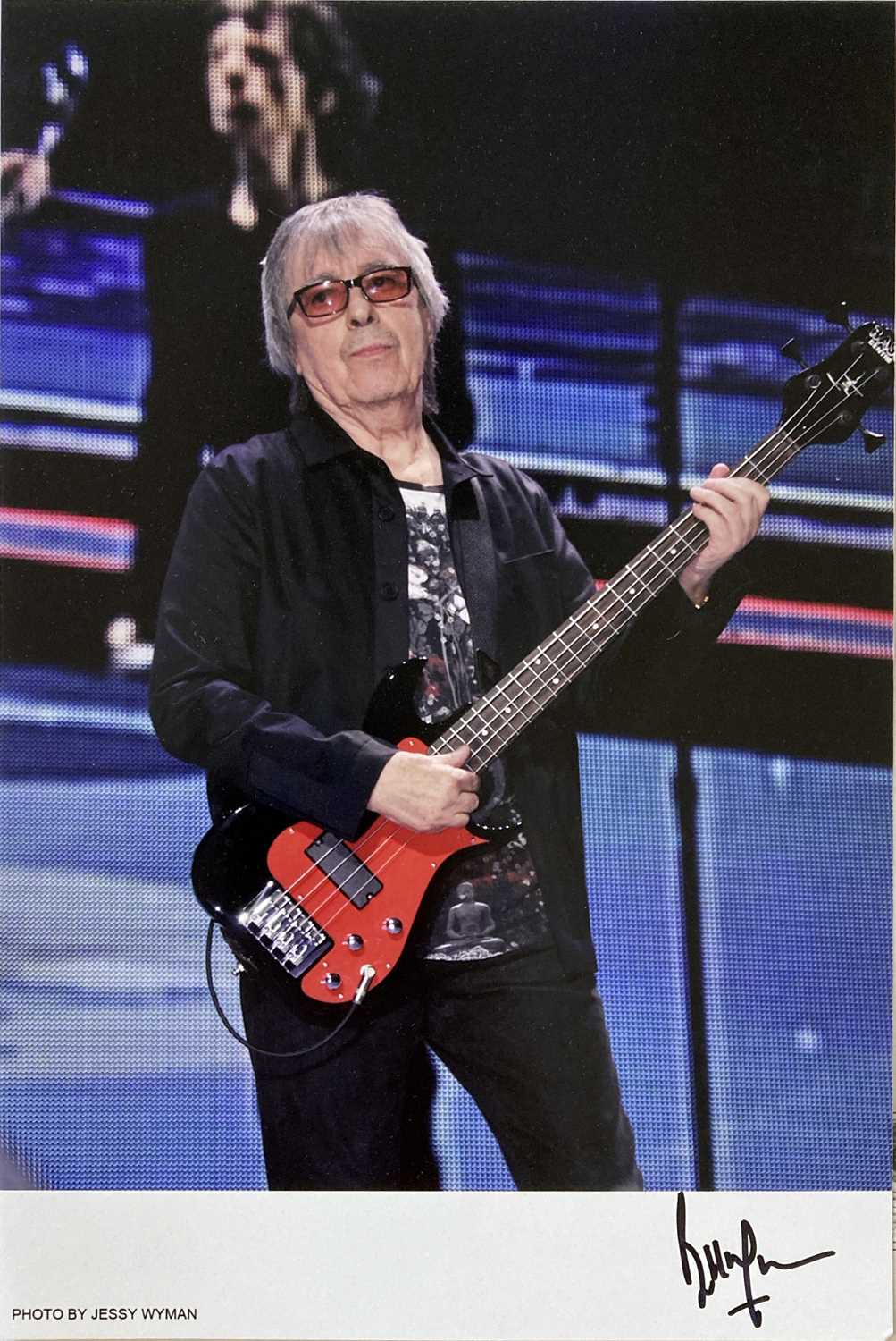 Lot 203 - BILL WYMAN'S SCRAPBOOK - SIGNED COPY.