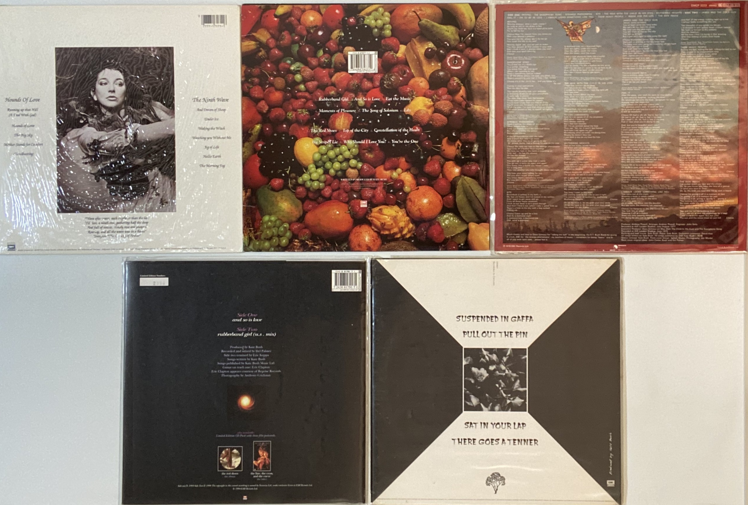 Lot 190 - KATE BUSH - LP/ 12"/ 7" RARITIES