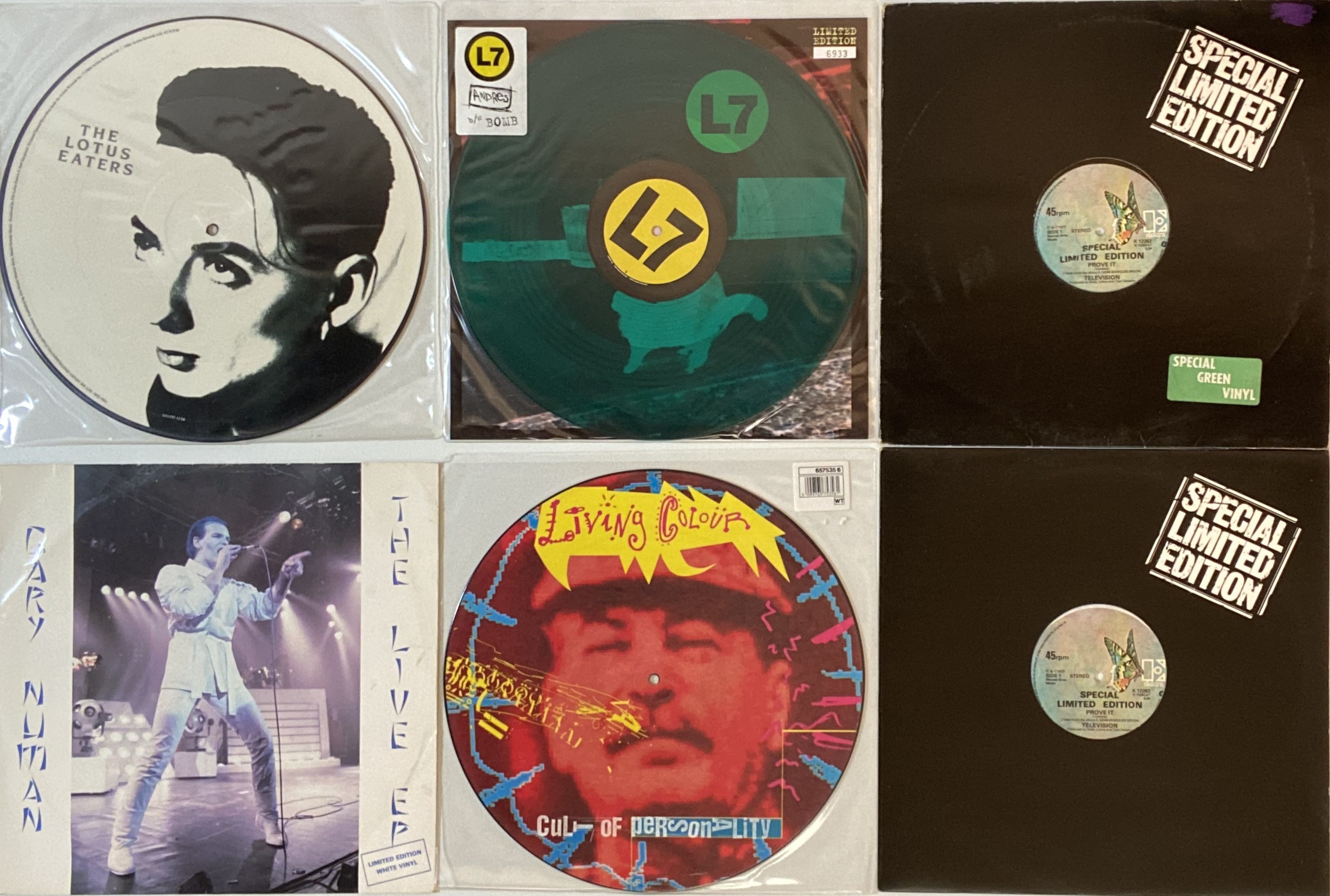 Lot 192 - PUNK/ WAVE/ INDIE/ ALT - 12"/ 7" PICTURE