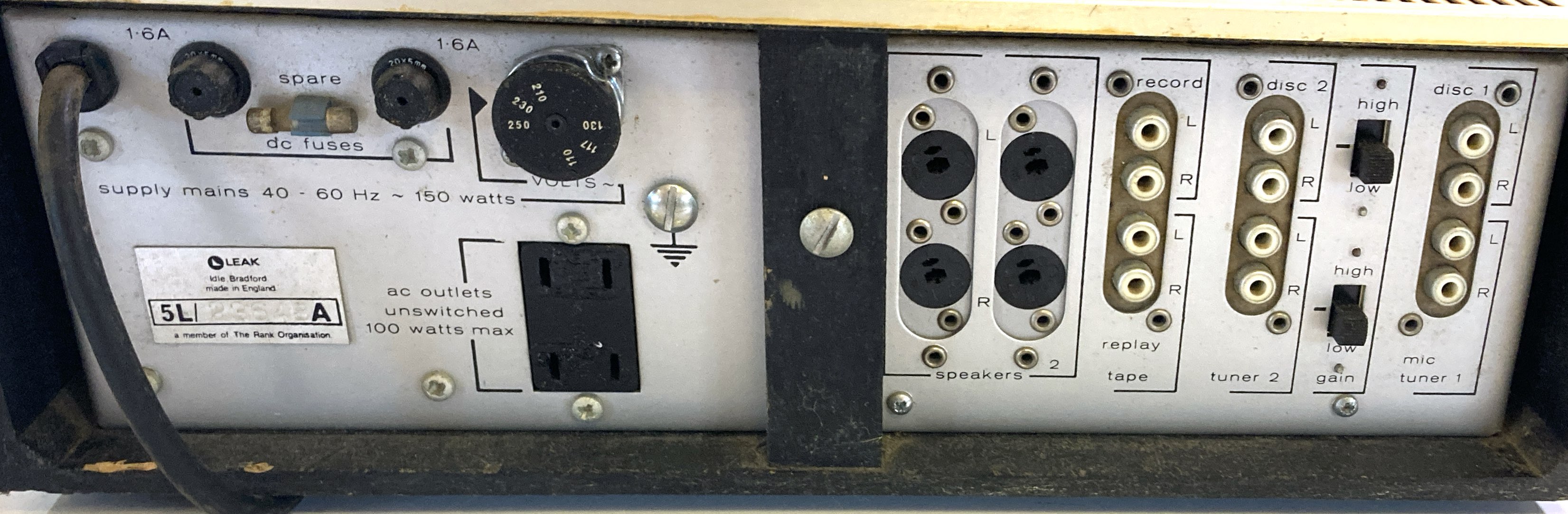 Lot 2 - 1970S HI-FI SET UP - TURNTABLE/AMP/SPEAKERS