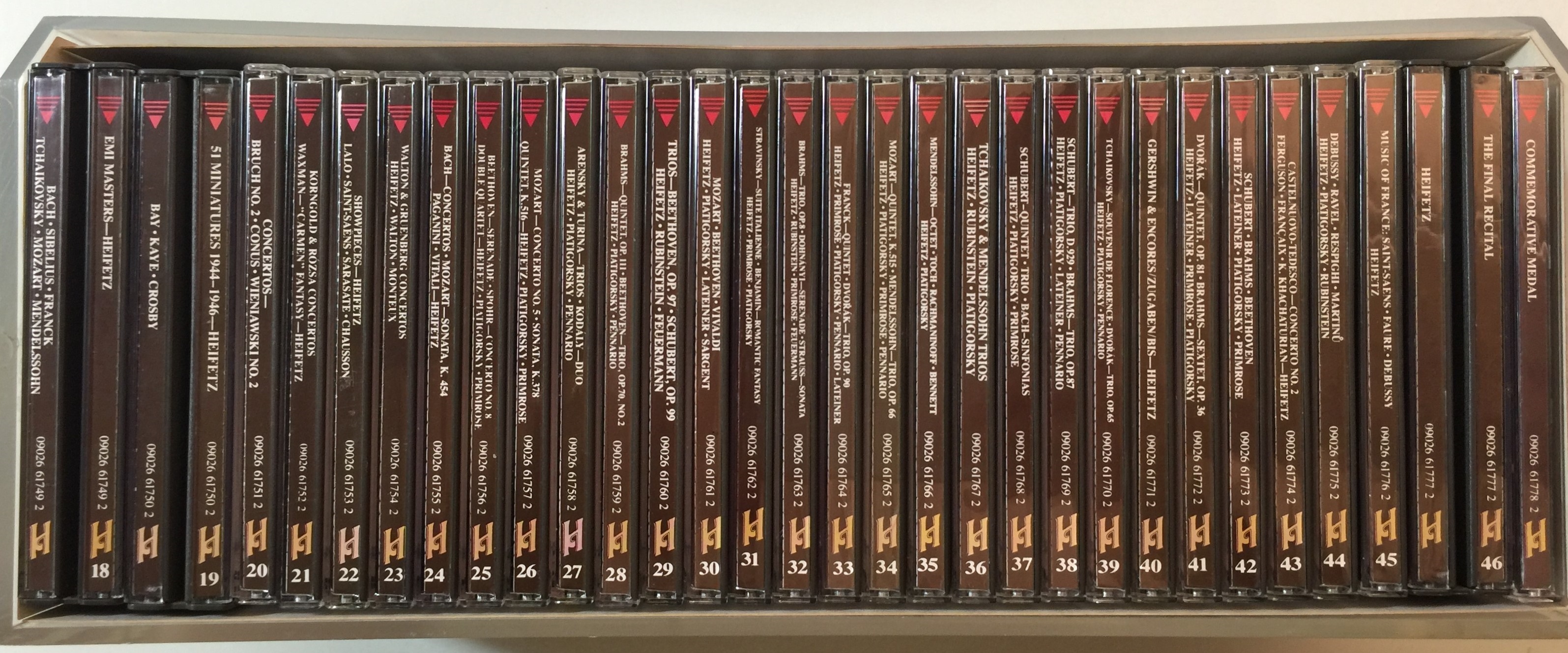 Lot 46 - THE HEIFETZ COLLECTION (COMPLETE 46 VOLUME CD