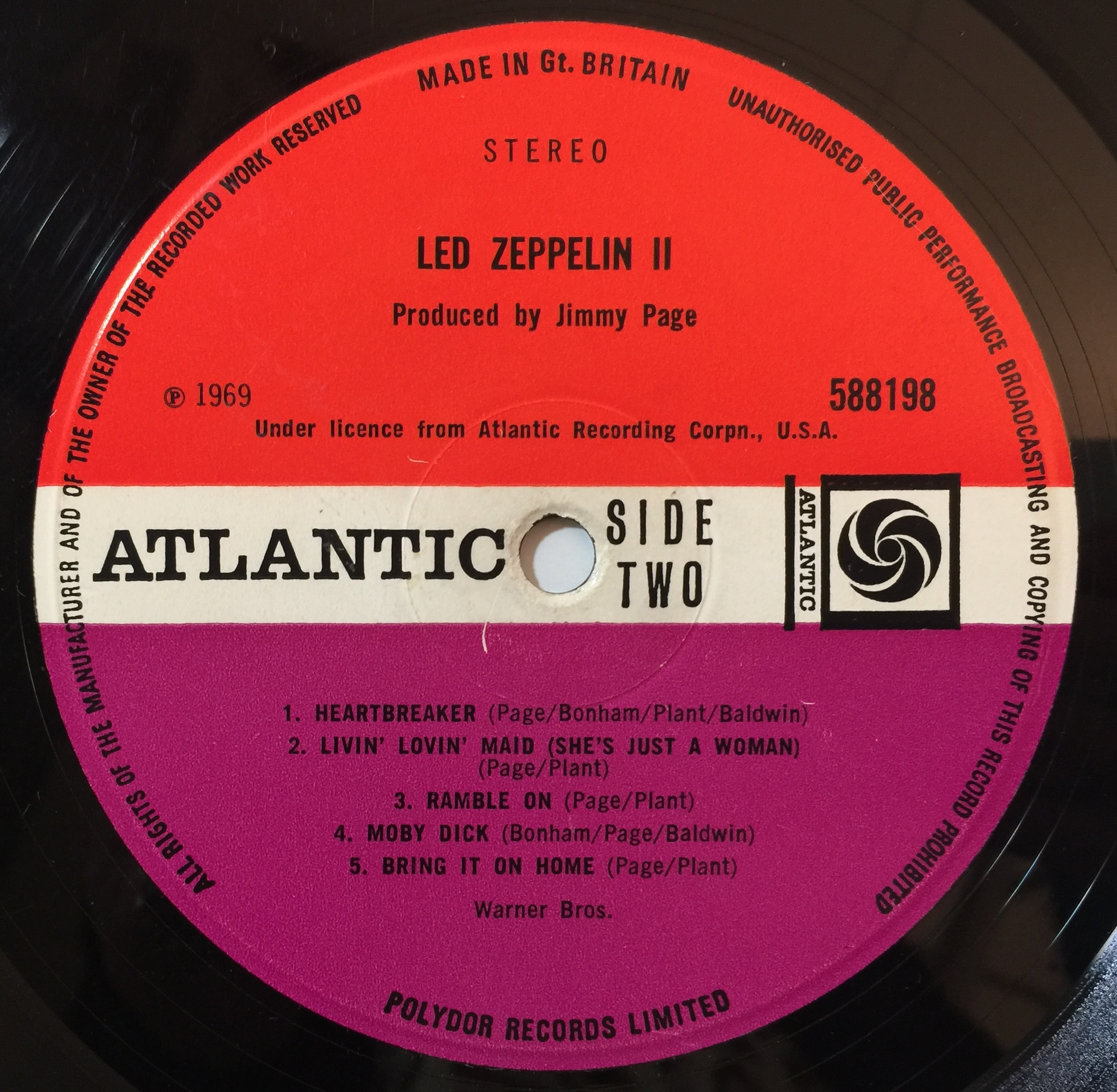 Lot 211 - LED ZEPPELIN - LP RARITIES