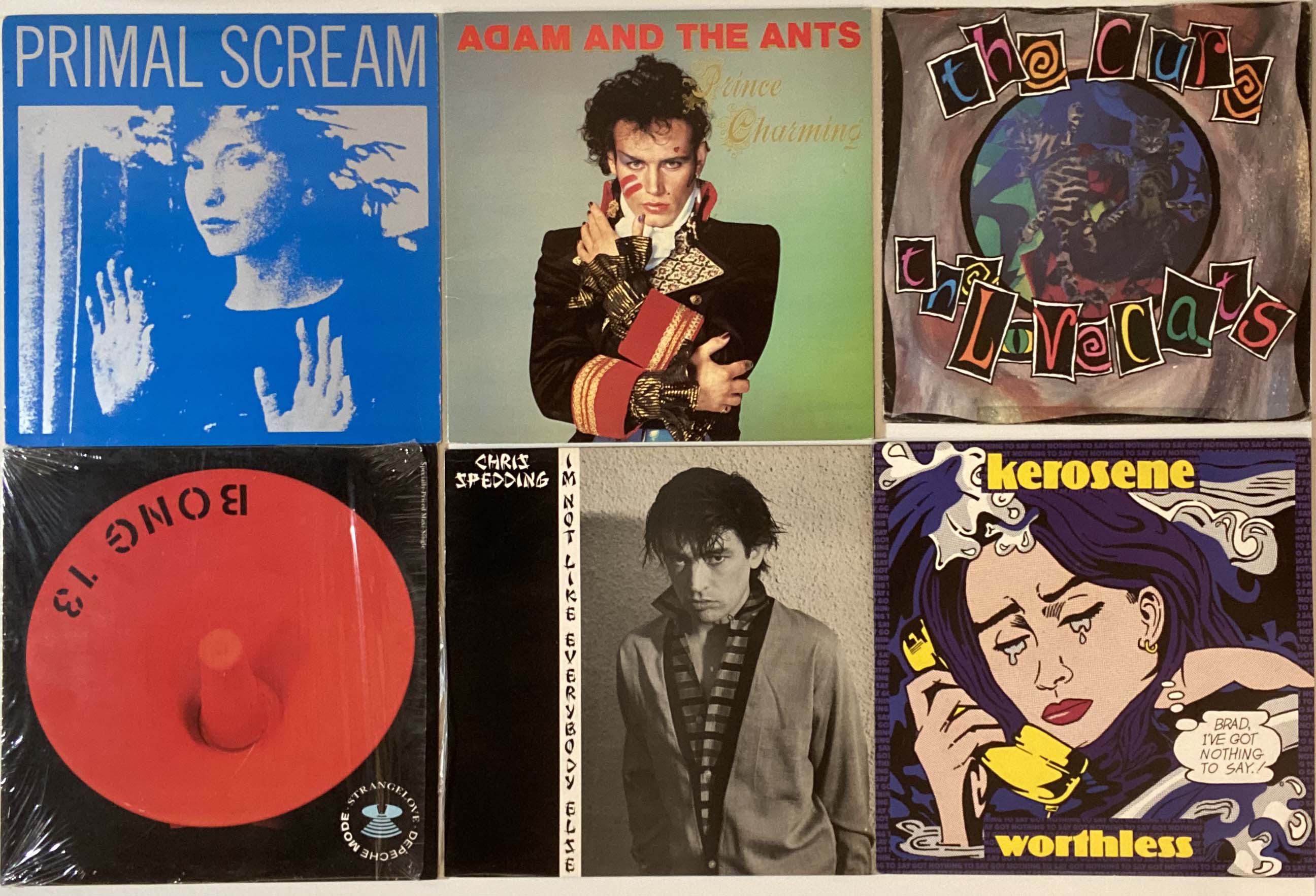 Lot 1042 - PUNK/NEW WAVE/INDIE/GOTH - LPs (WITH SOME