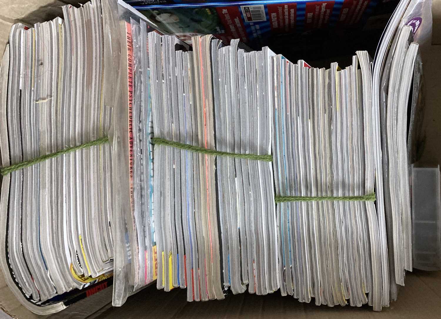 Lot 113 - MUSIC MAGAZINES AND DVDS.