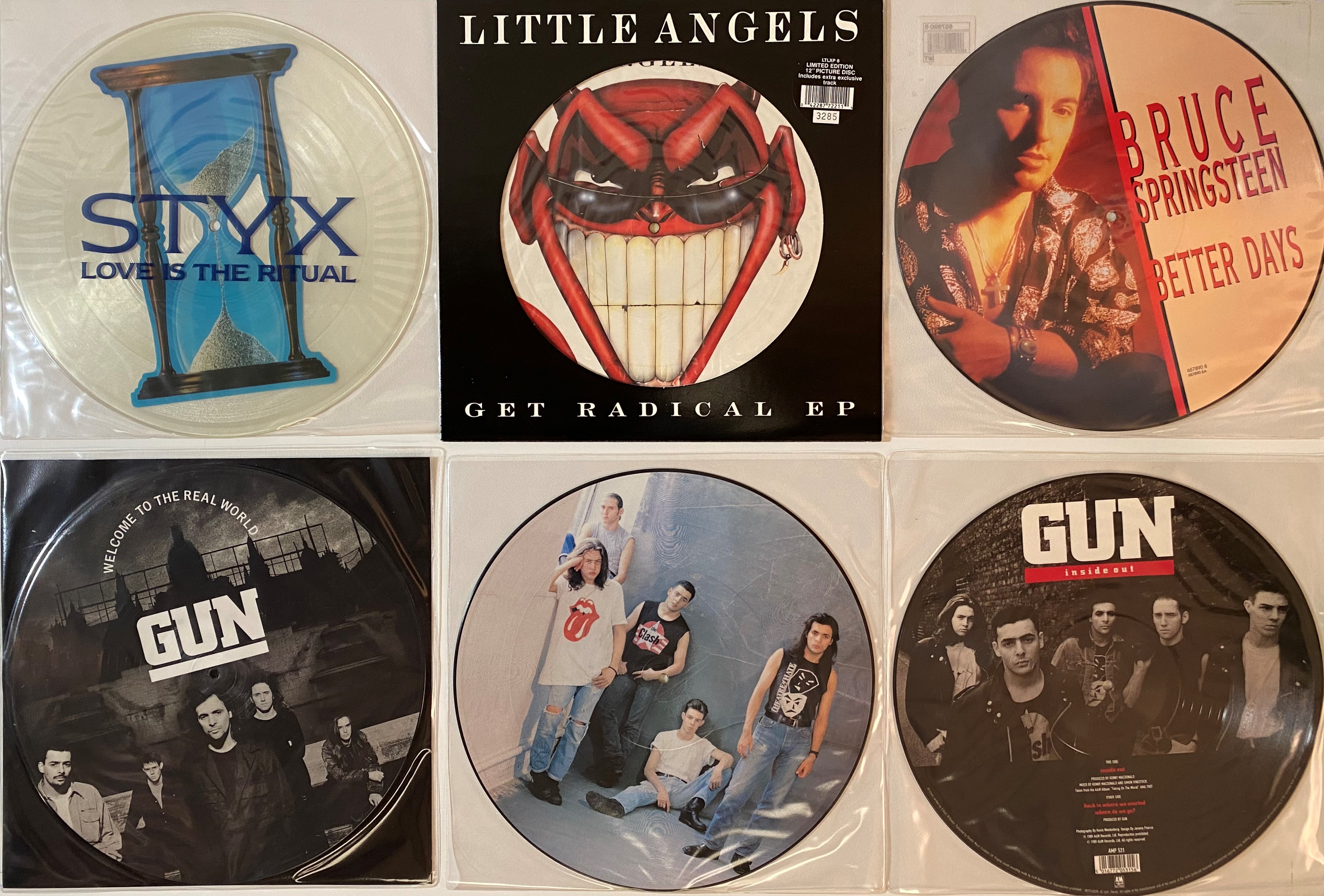 Lot 647 - ROCK/ METAL - 12" PICTURE DISC/ COLOURED