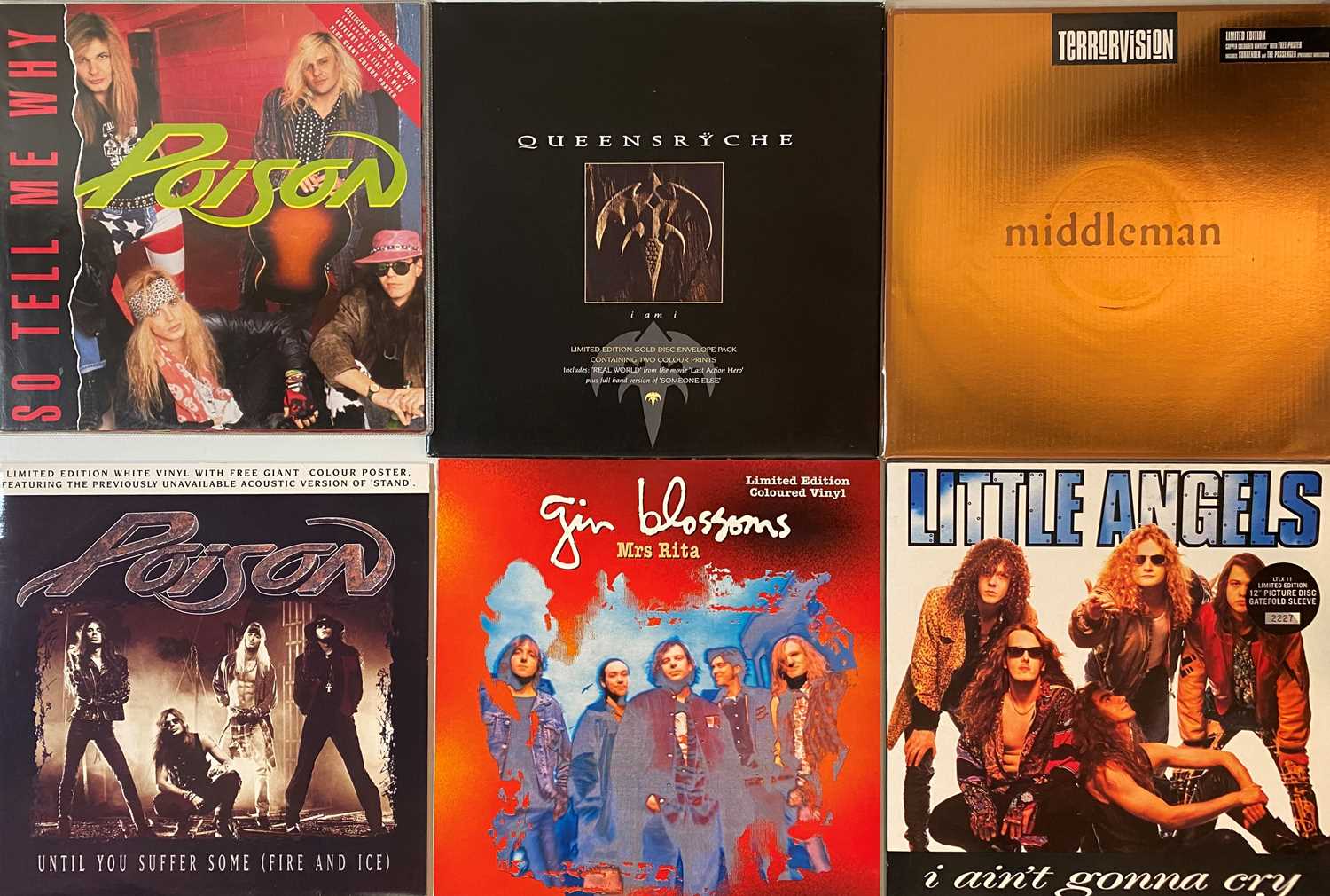 Lot 647 - ROCK/ METAL - 12" PICTURE DISC/ COLOURED