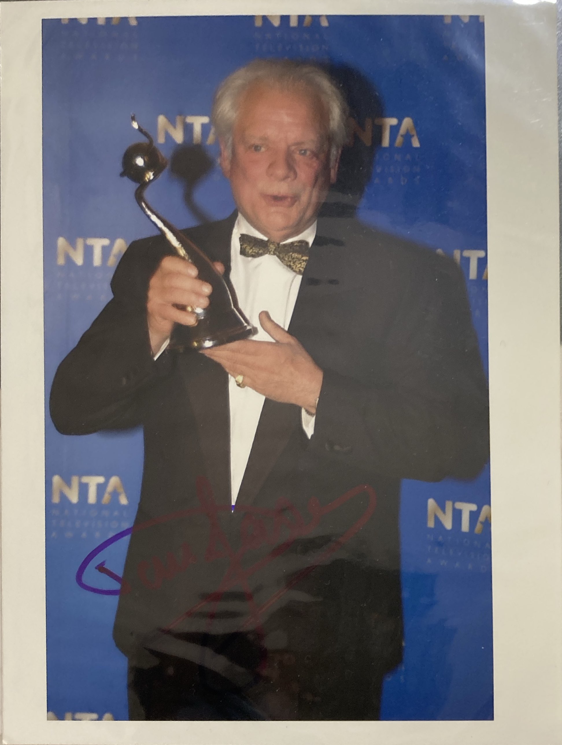 Lot 225 - BRITISH COMIC FILM STAR AUTOGRAPHS.