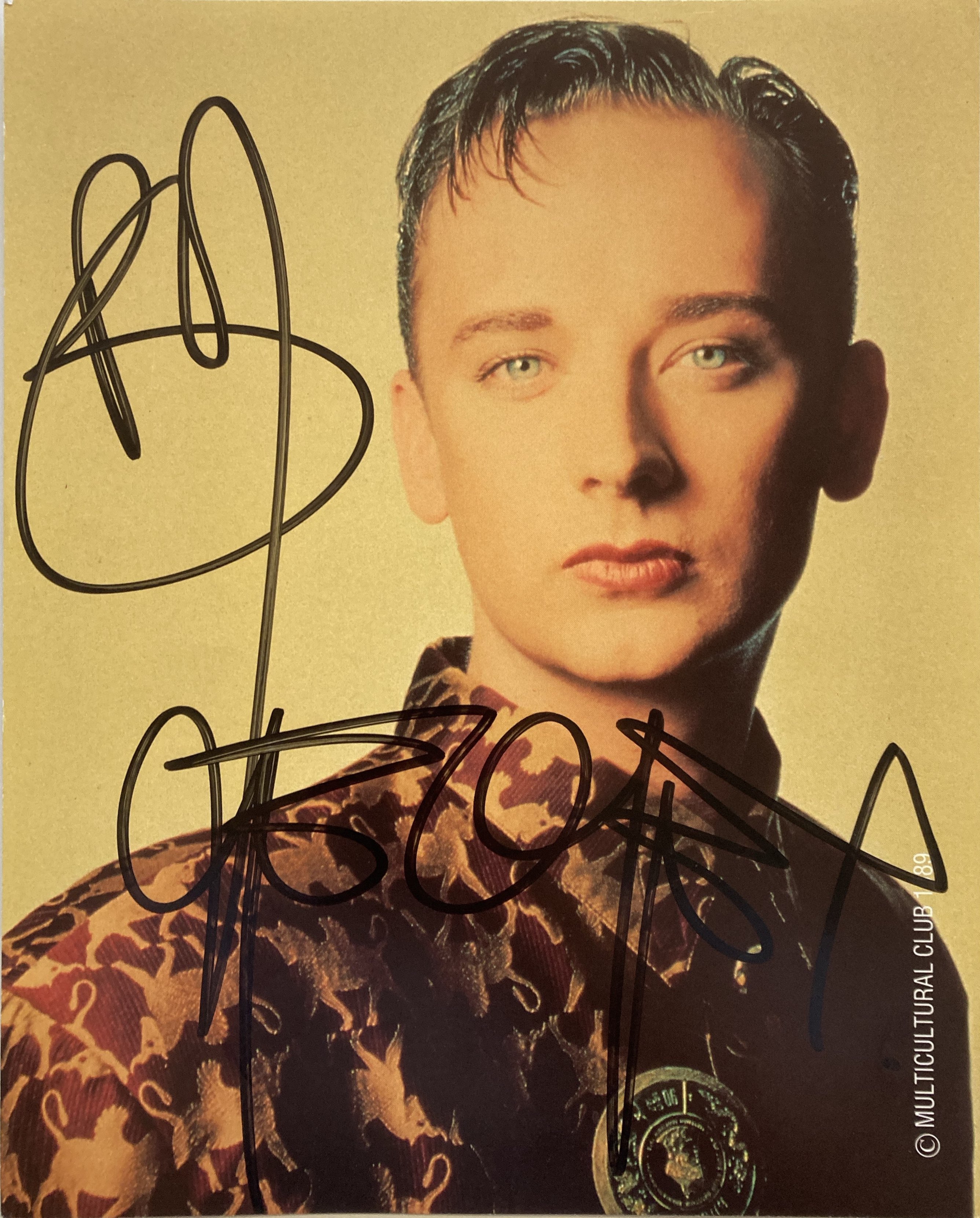 Lot 340 - POP AUTOGRAPHS - PET SHOP BOYS / NICK CAVE