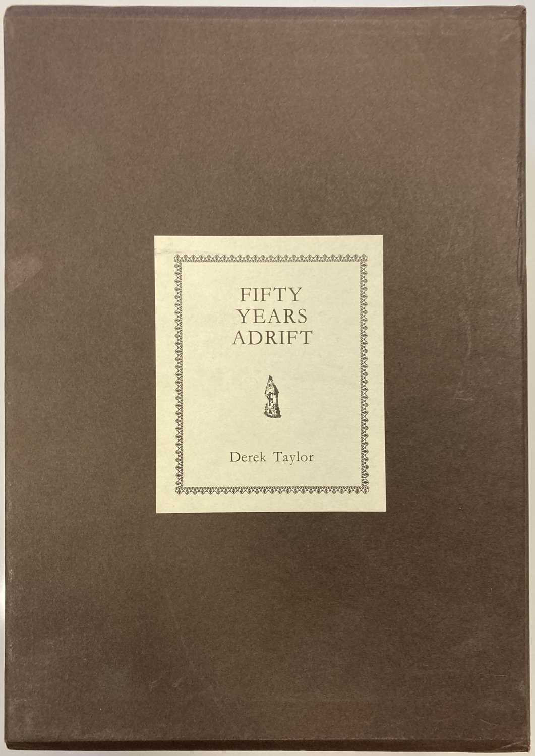 Lot 182 - DEREK TAYLOR / GEORGE HARRISON SIGNED