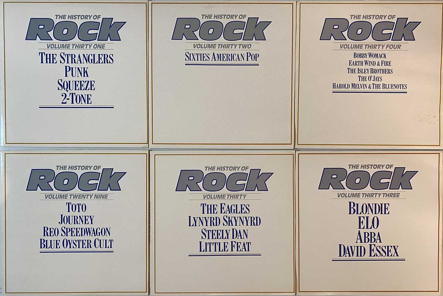 Lot 707 - HISTORY OF ROCK - COMPLETE LP COLLECTION