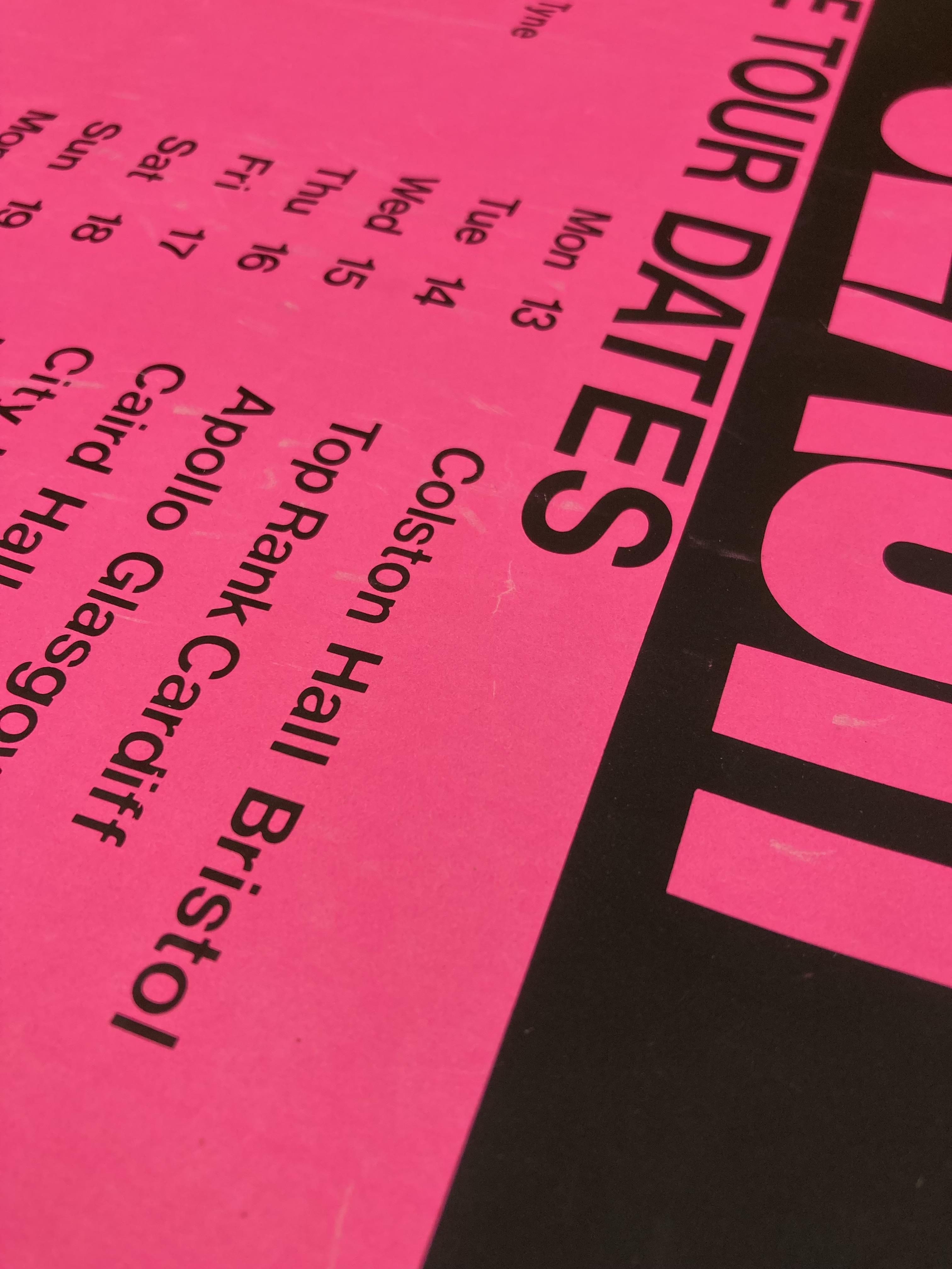 Lot 213 Sex Pistols Anarchy In The Uk Tour Poster