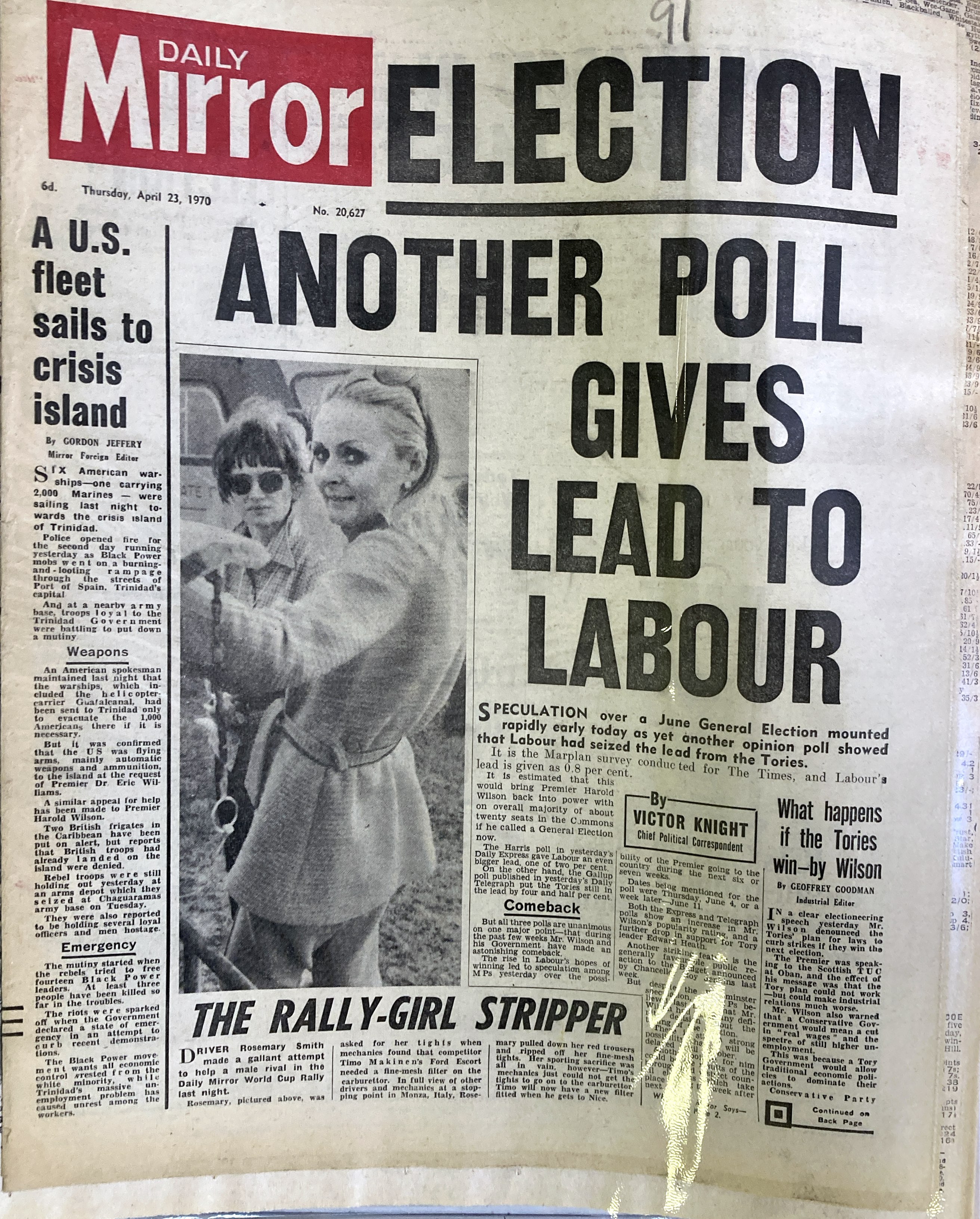 Lot 4 - NEWSPAPER ARCHIVE - HISTORIC HEADLINES.