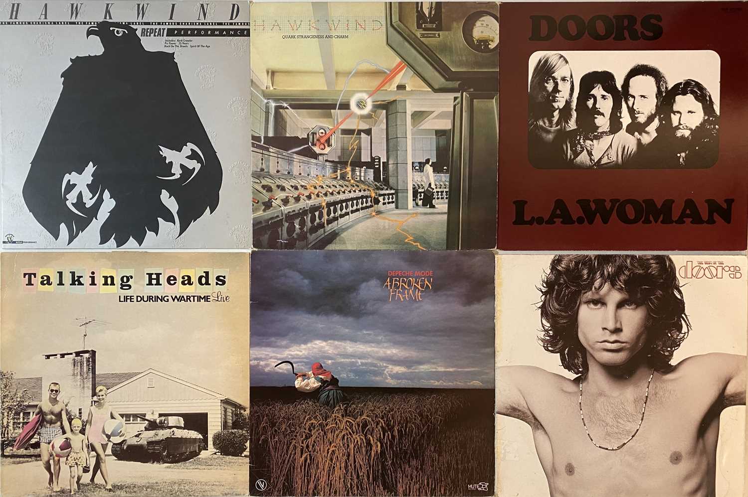 Lot 711 - CLASSIC ROCK/PROG/NEW WAVE/SYNTH POP - LPs