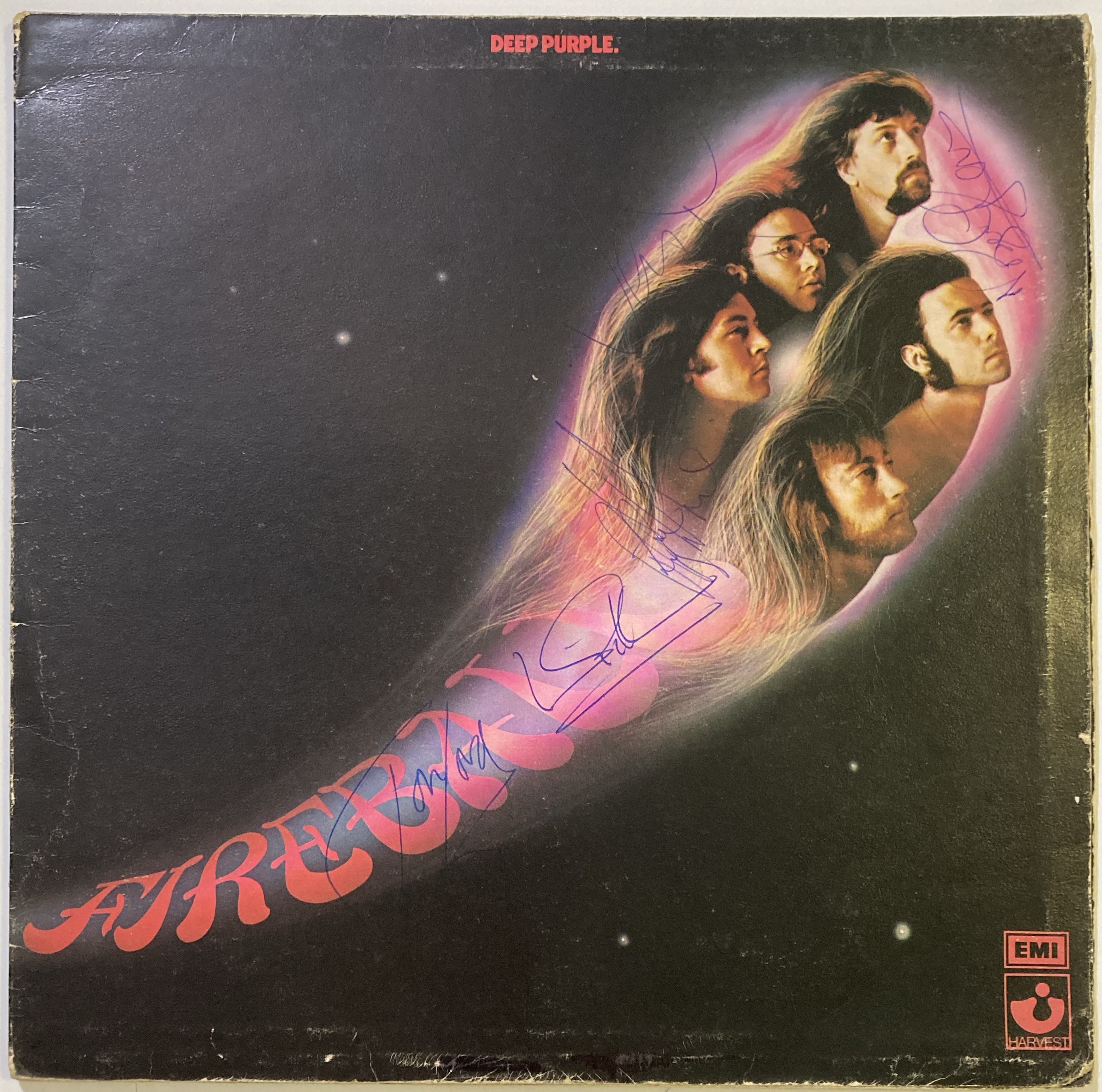 Lot 131 - DEEP PURPLE FULLY SIGNED LP.