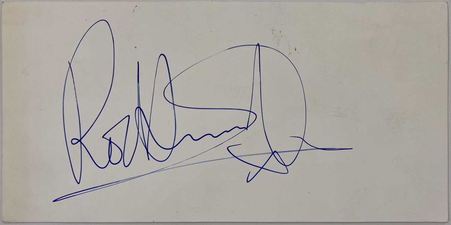 Lot 370 - ROD STEWART AUTOGRAPH.