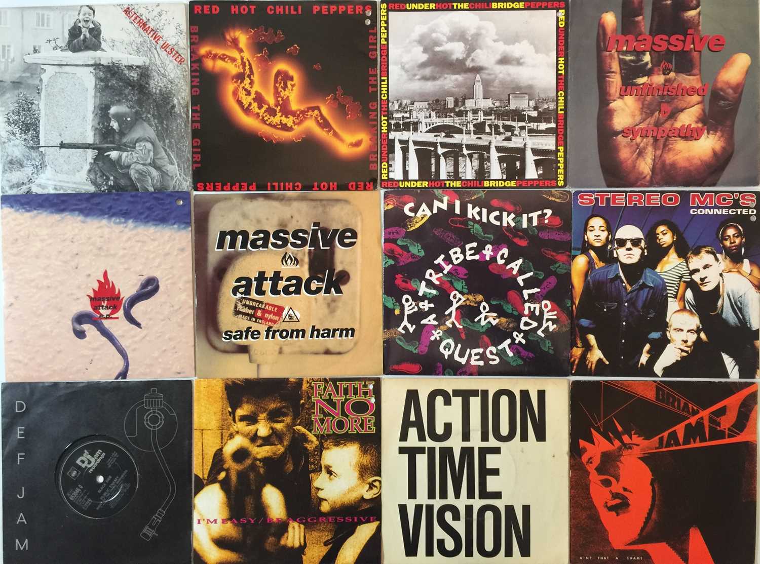 Lot 797 - ALT/ PUNK/ INDIE/ WAVE/ HIP HOP/ ROCK - 7"