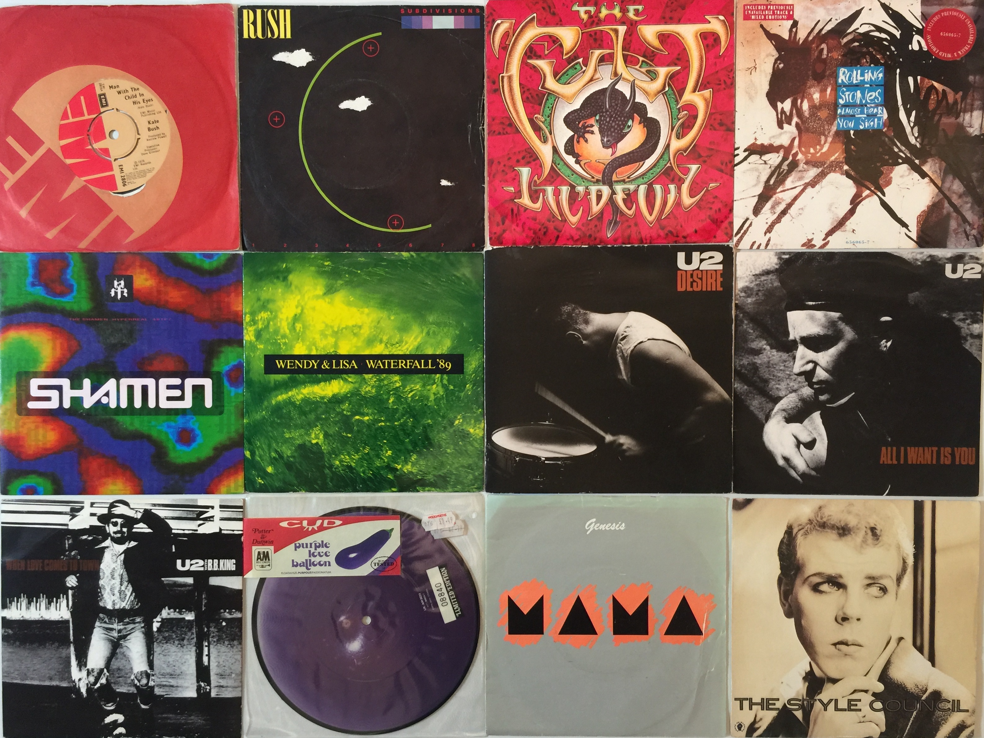 Lot 797 - ALT/ PUNK/ INDIE/ WAVE/ HIP HOP/ ROCK - 7"
