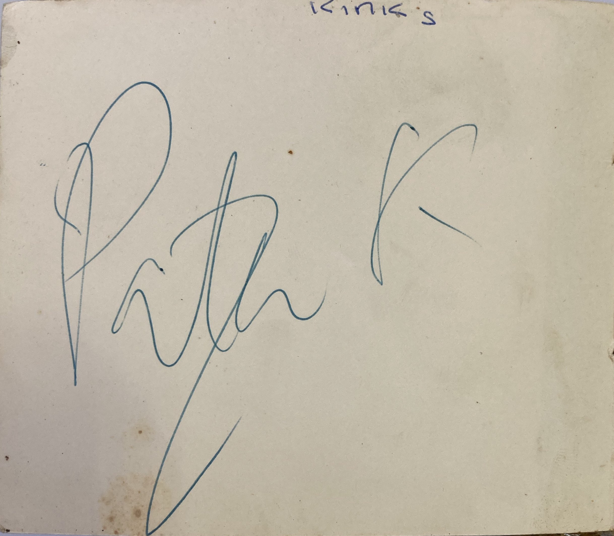 Lot 140 - AUTOGRAPH BOOK WITH 1960S STARS - THE WHO