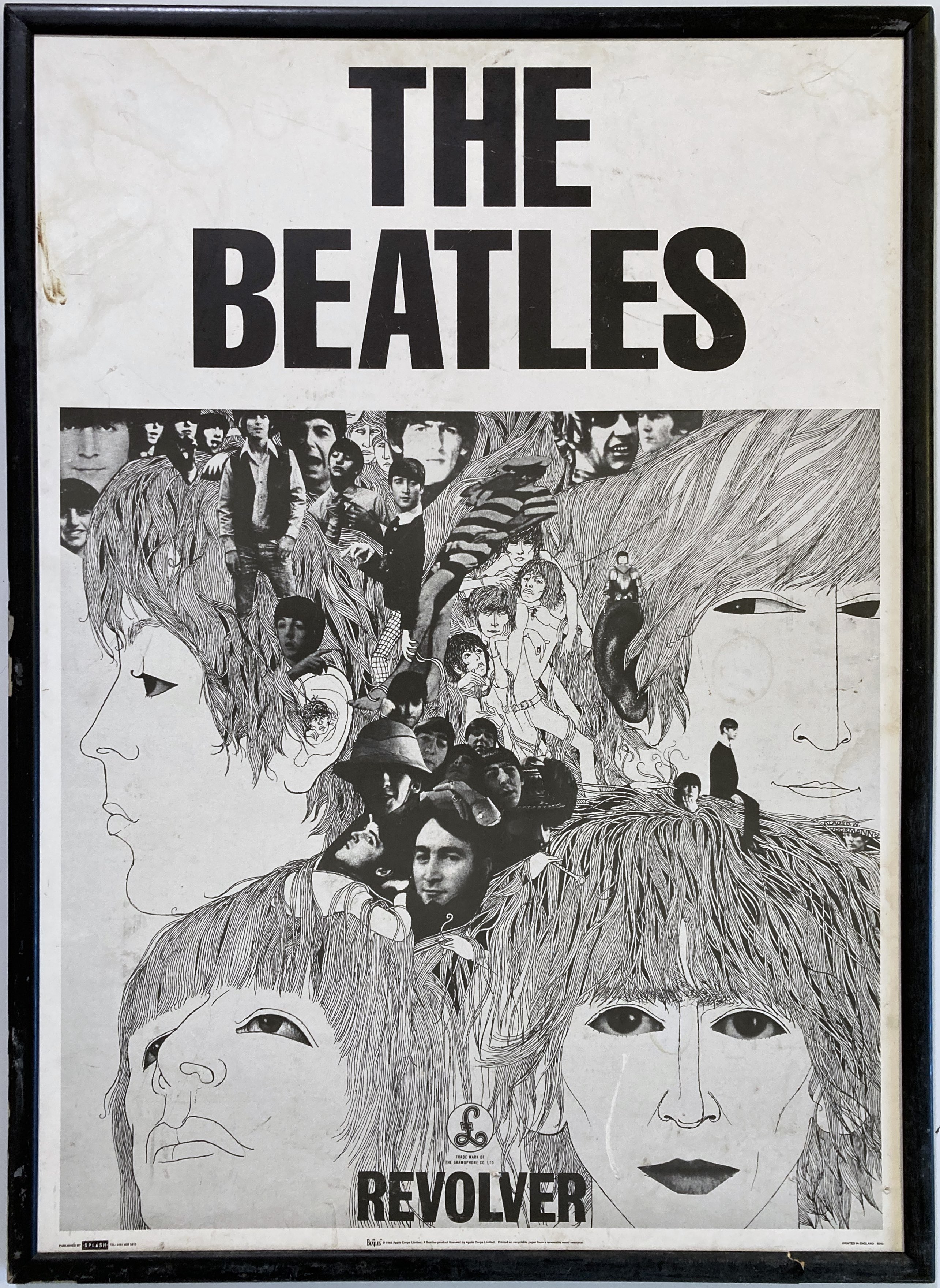 Lot 740462 - THE BEATLES - REVOLVER POSTER AND