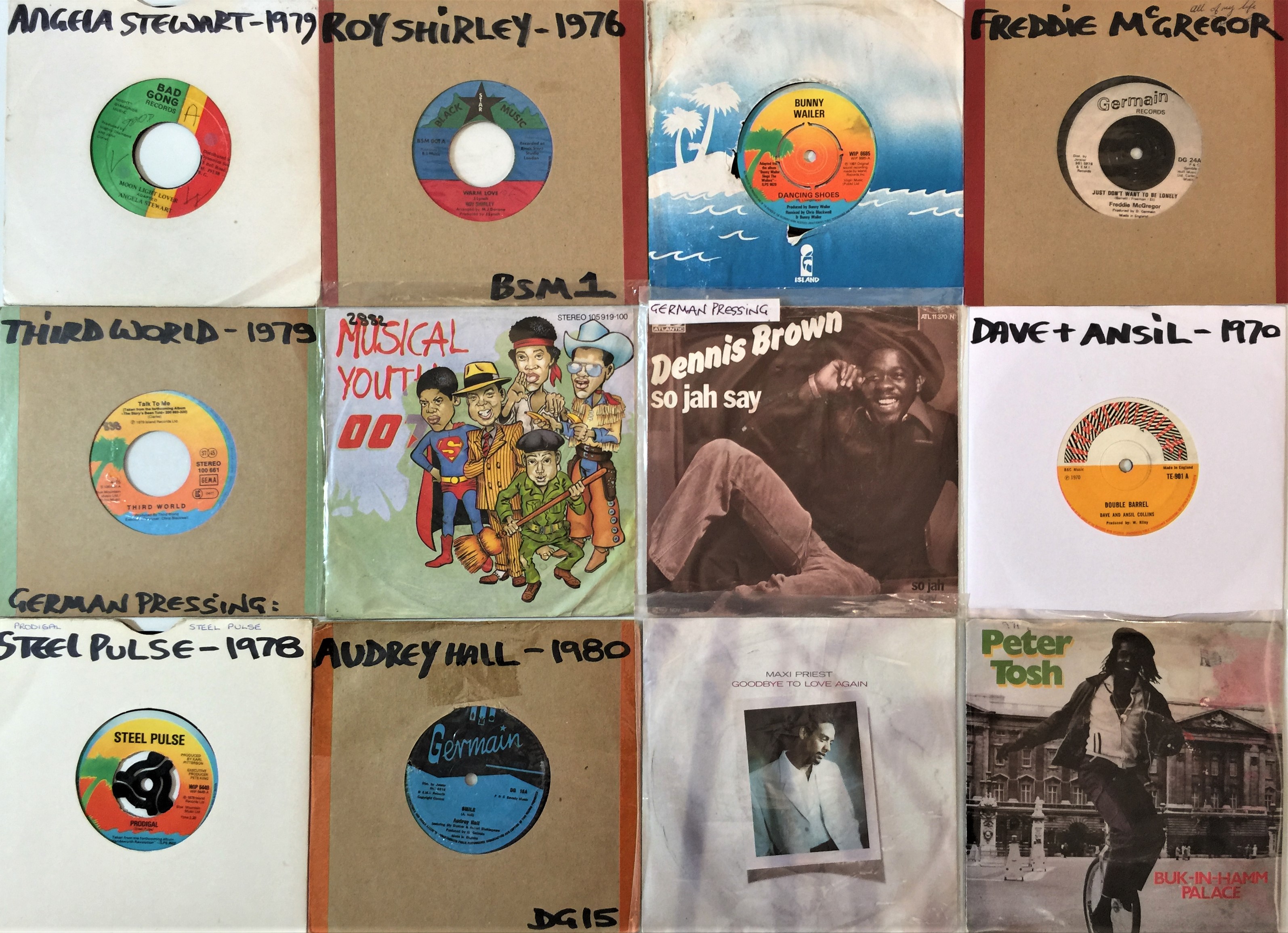 Lot 878 - REGGAE - 7" COLLECTION