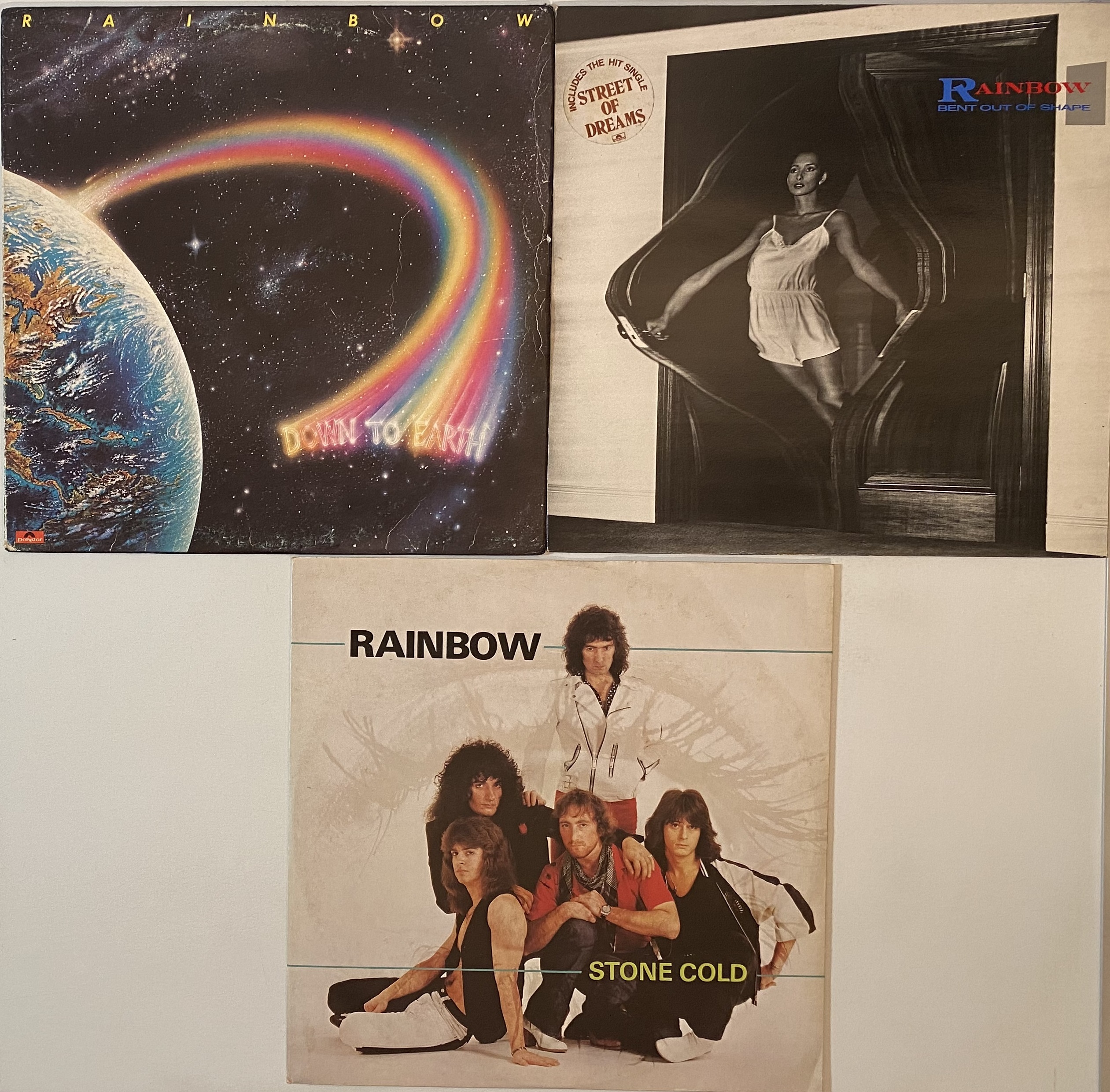 Lot 880 - DEEP PURPLE/RAINBOW - 7"/LP COLLECTION