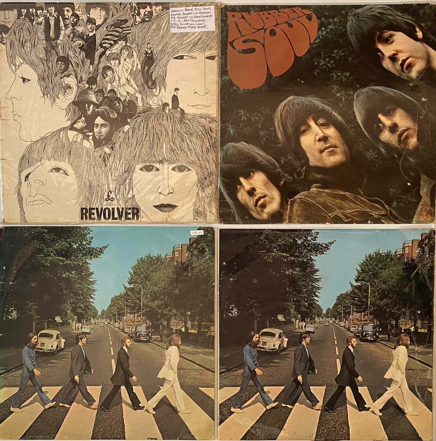 Lot 885 - THE BEATLES - STUDIO LPs (EARLY/ORIGINAL UK