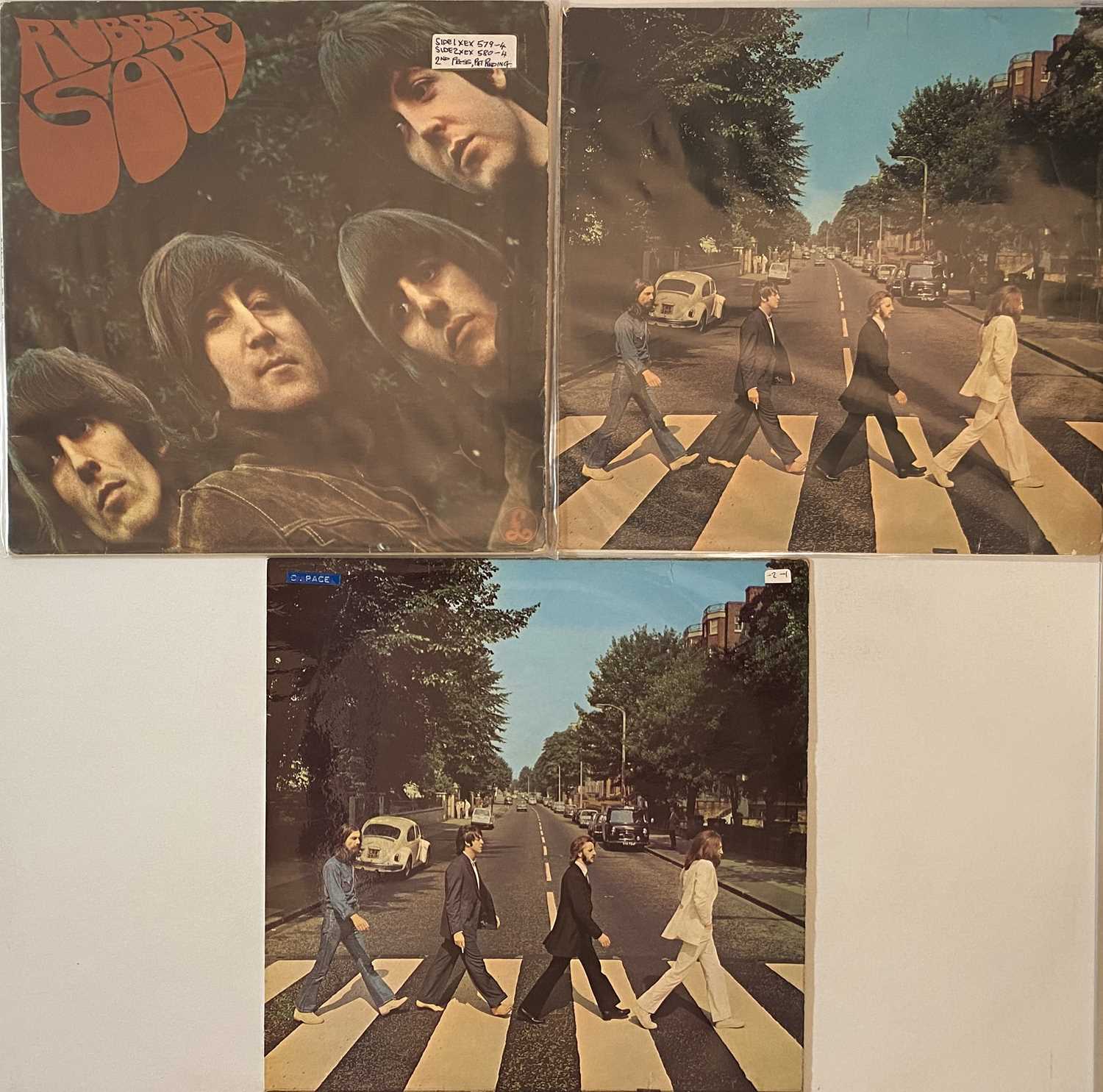 Lot 886 - THE BEATLES - STUDIO LPs (EARLY/ORIGINAL UK