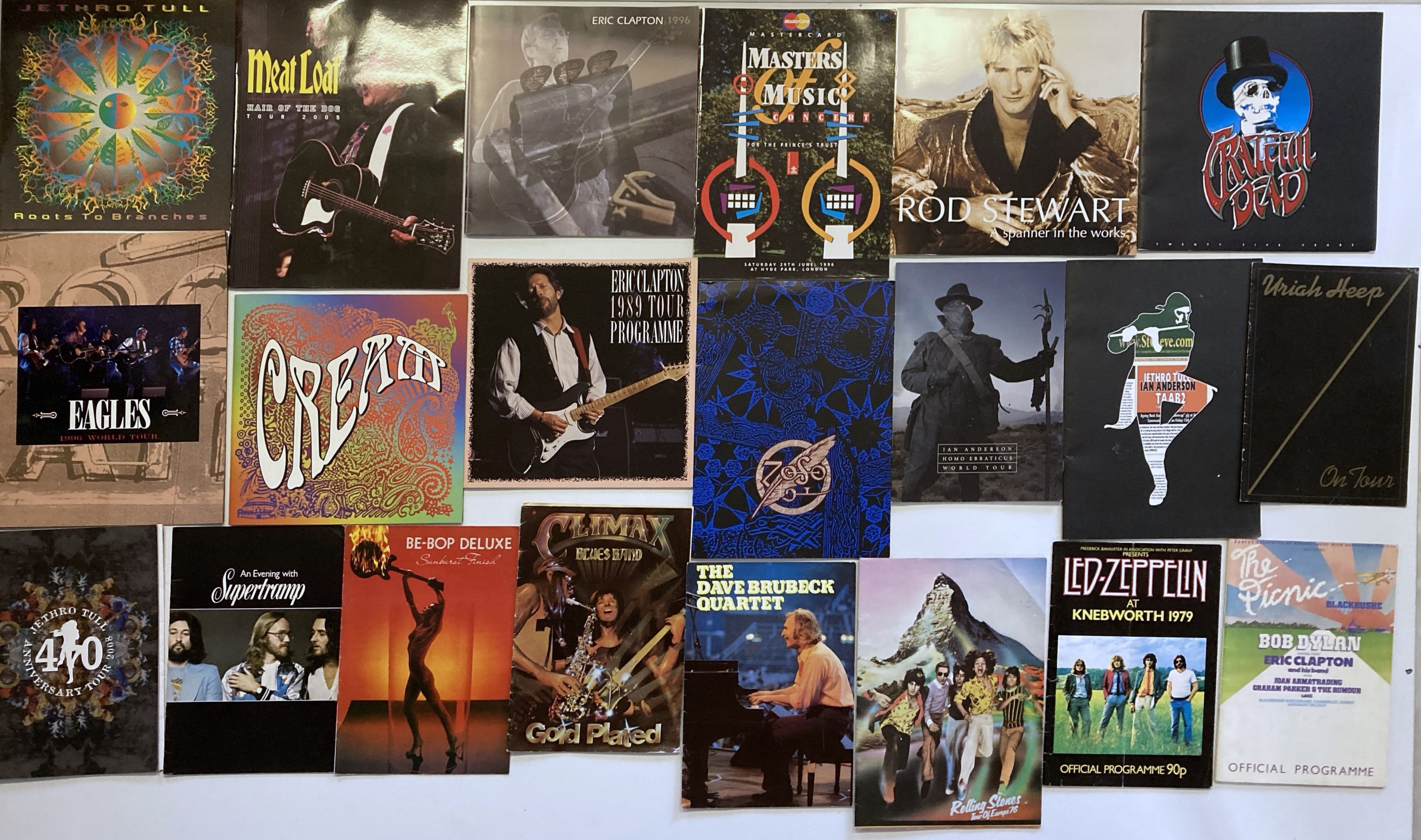 Lot 174 - CONCERT PROGRAMME AND TICKET ARCHIVE.