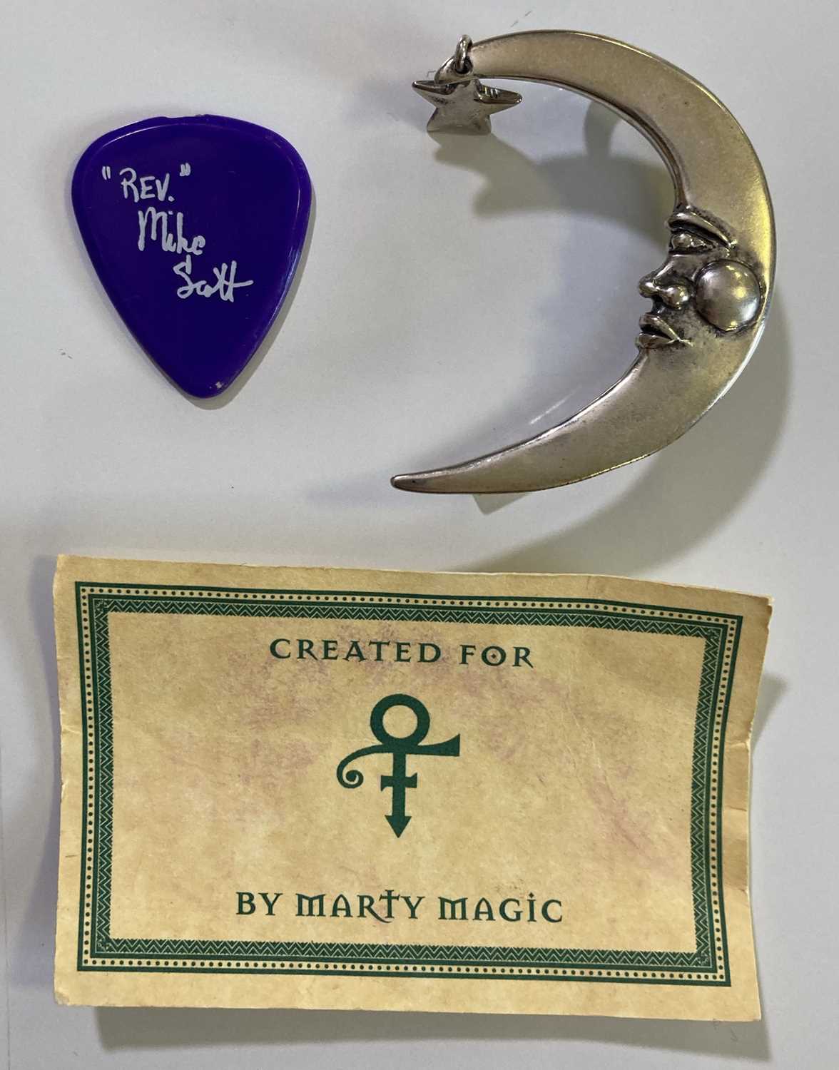Lot 116 - PRINCE - CONCERT ISSUED EAR CUFF AND