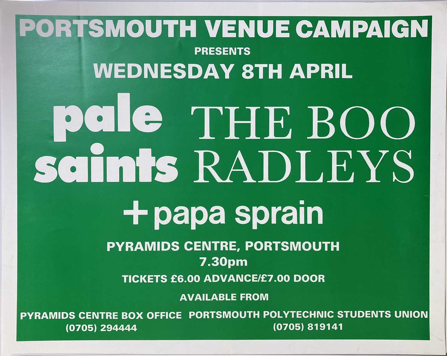 Lot 276 - 1990S CONCERT POSTERS - PJ HARVEY / BILLY