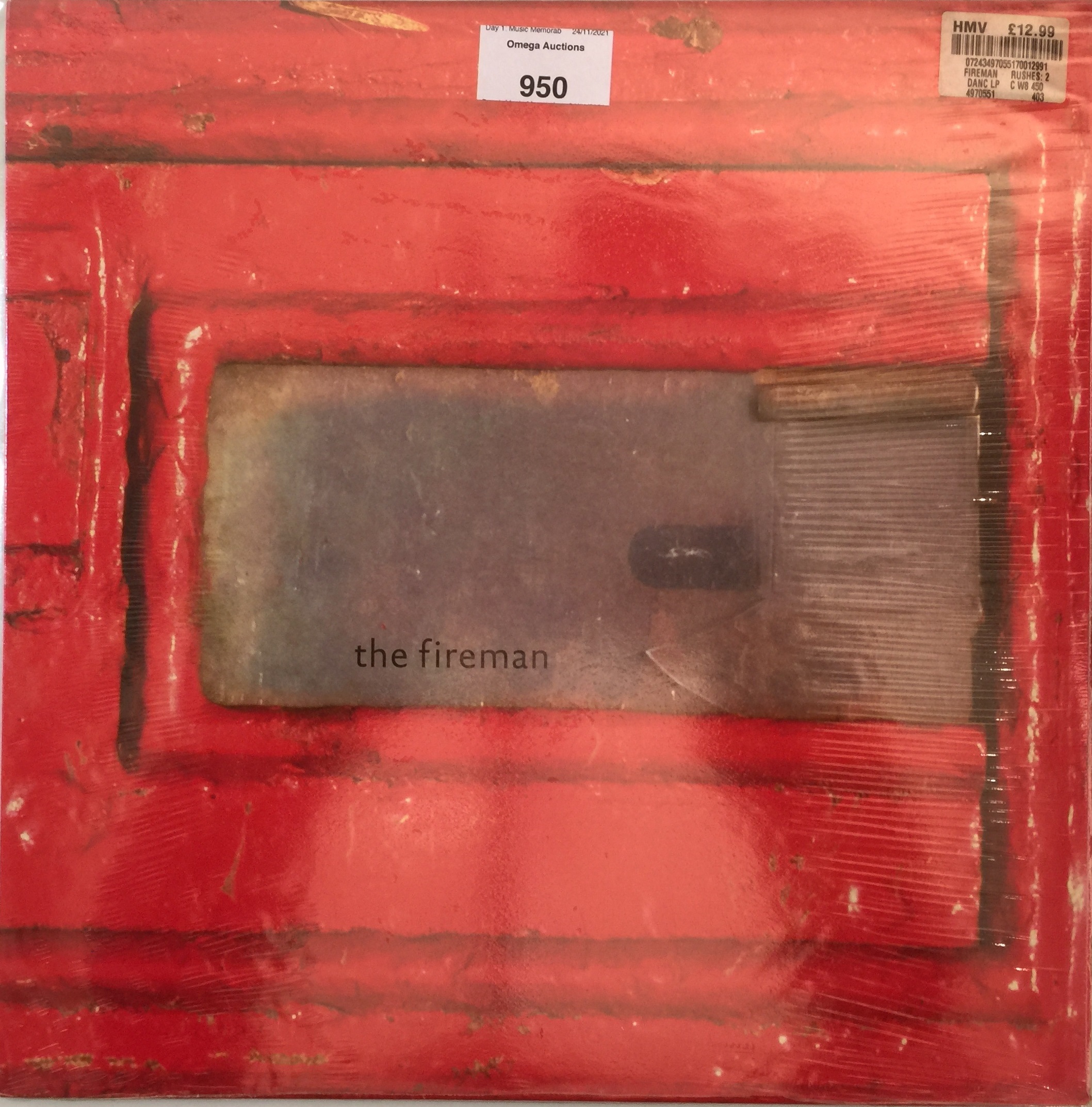 Lot 950 - THE FIREMAN - RUSHES LP (PAUL MCCARTNEY