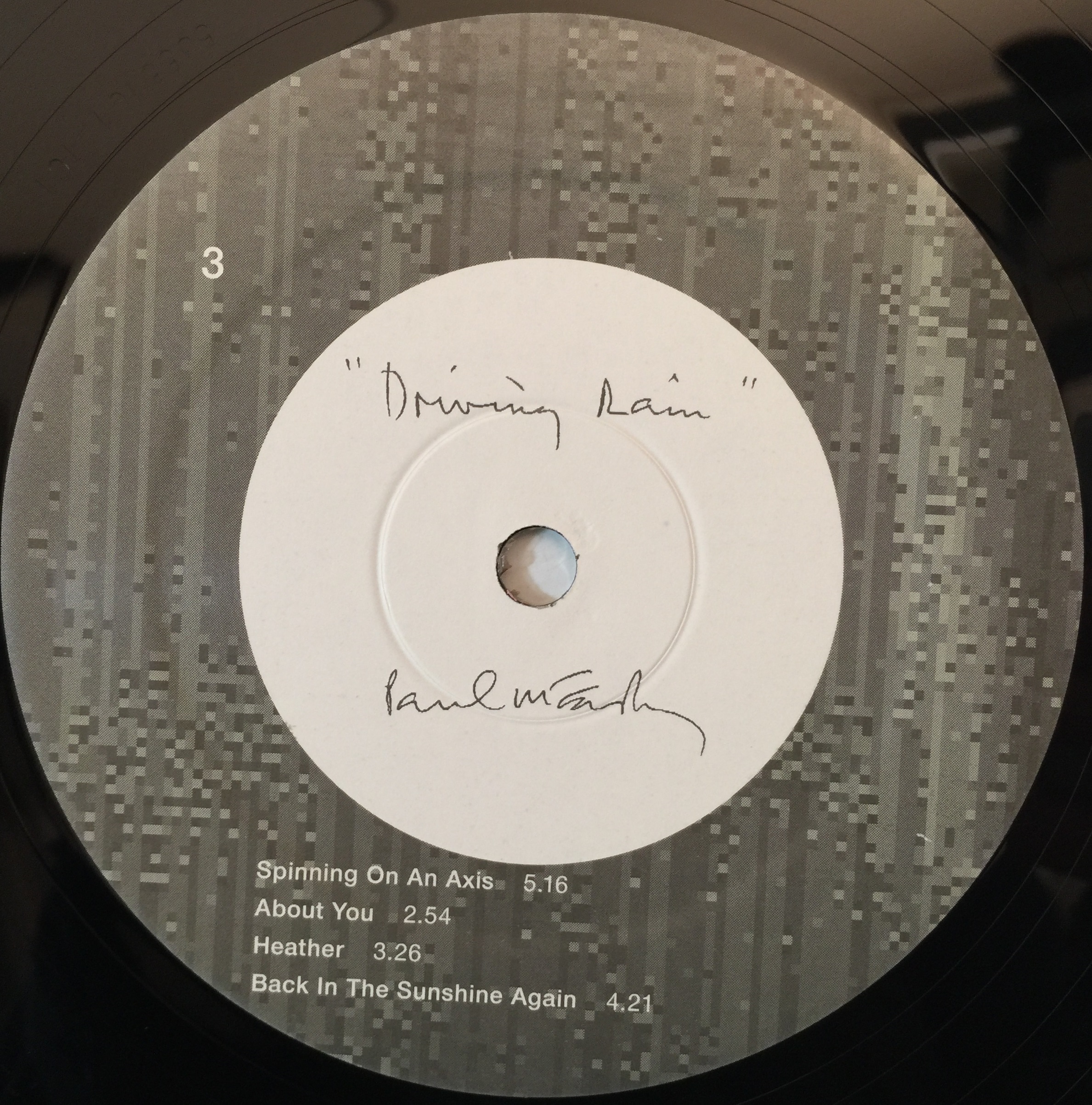 Lot 951 - PAUL MCCARTNEY - DRIVING RAIN LP (535 5101)