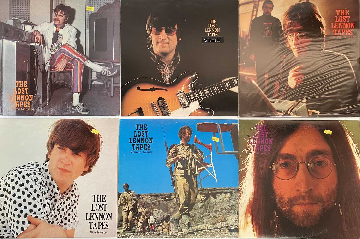 Lot 956 - JOHN LENNON/ GEORGE HARRISON - PRIVATE LPs