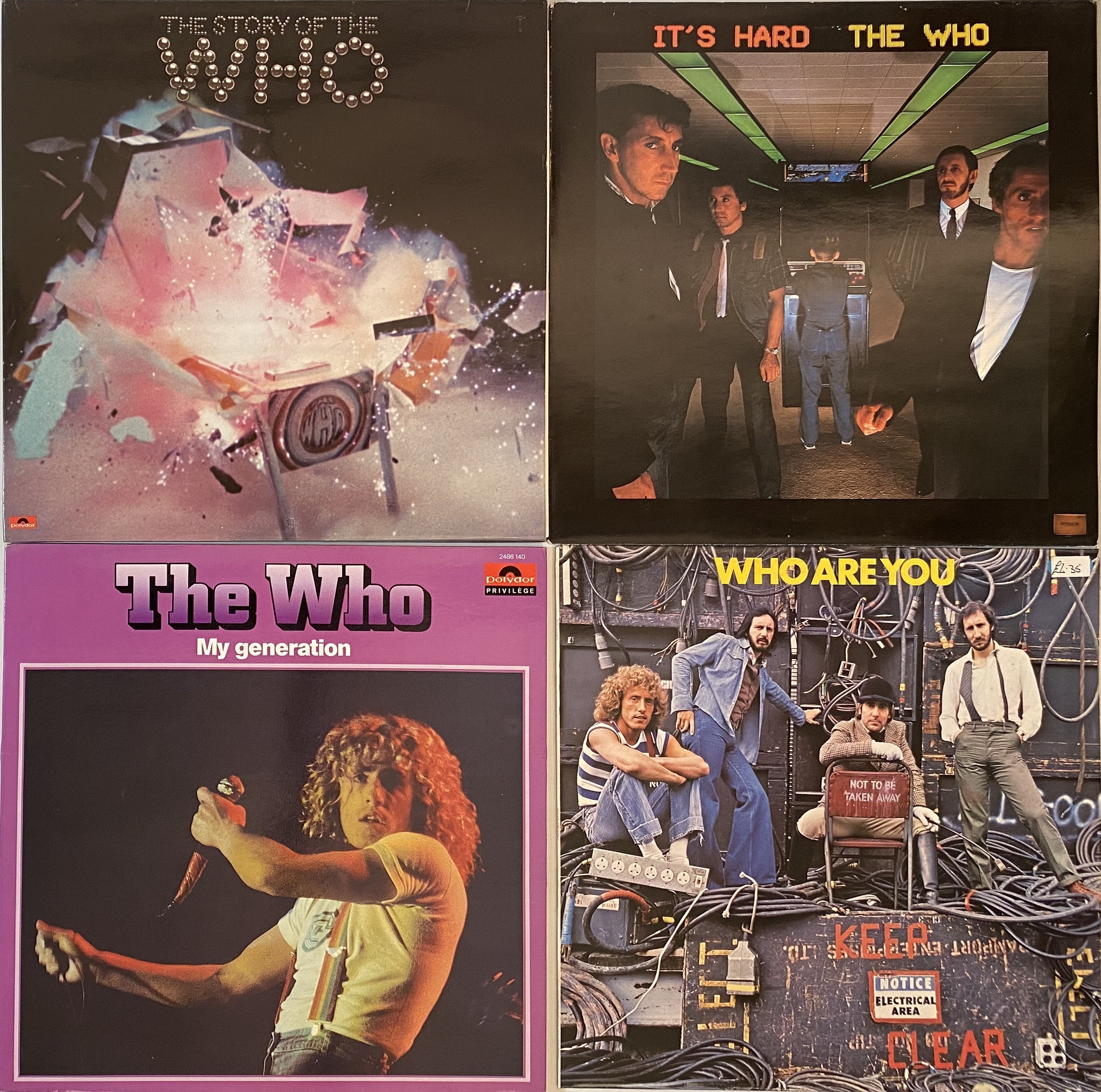 Lot 1049 - THE WHO - LPs/ 7" COLLECTION