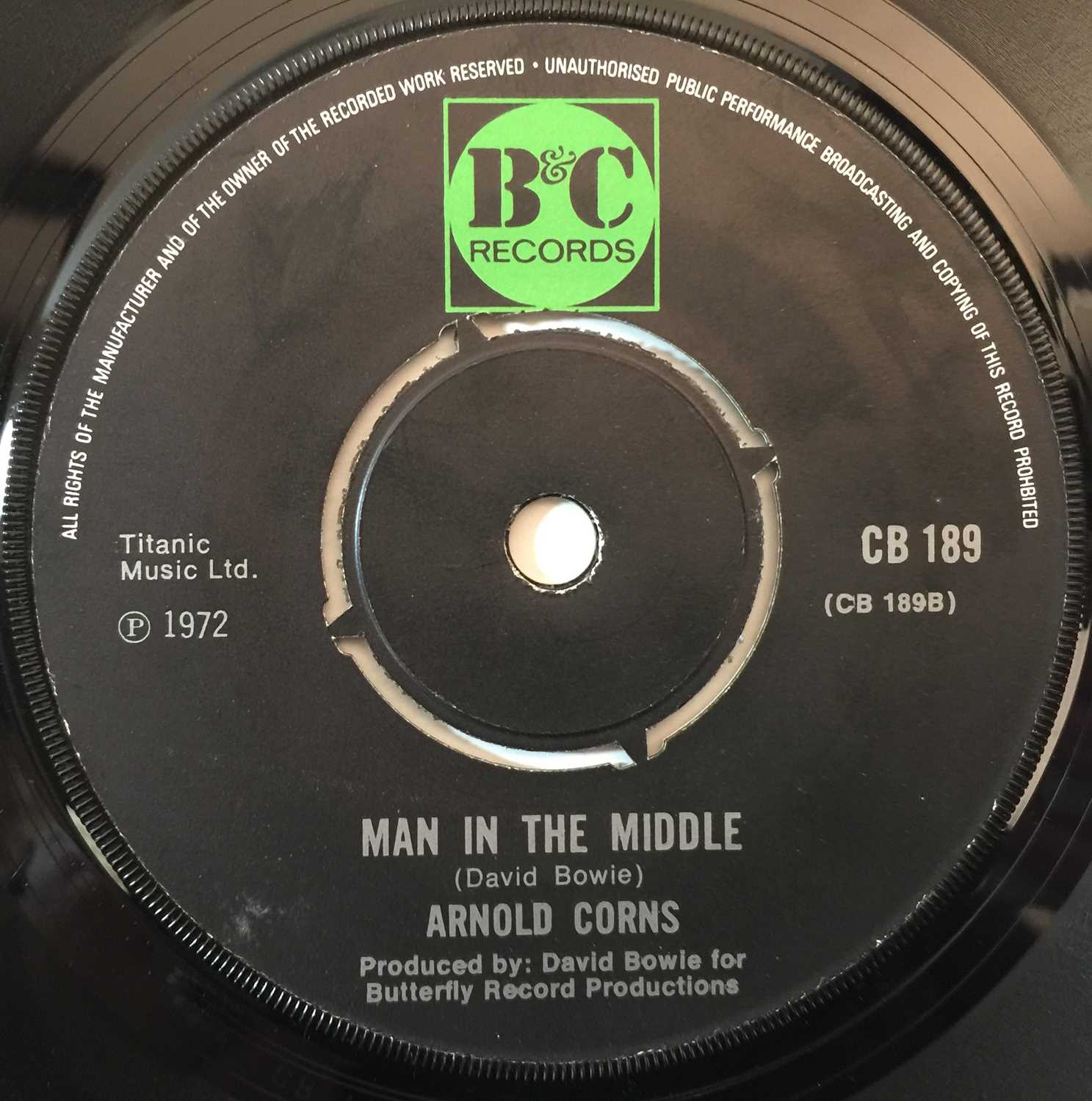 Lot 7 - ARNOLD CORNS - HANG ONTO YOURSELF 7" (ORIGINAL