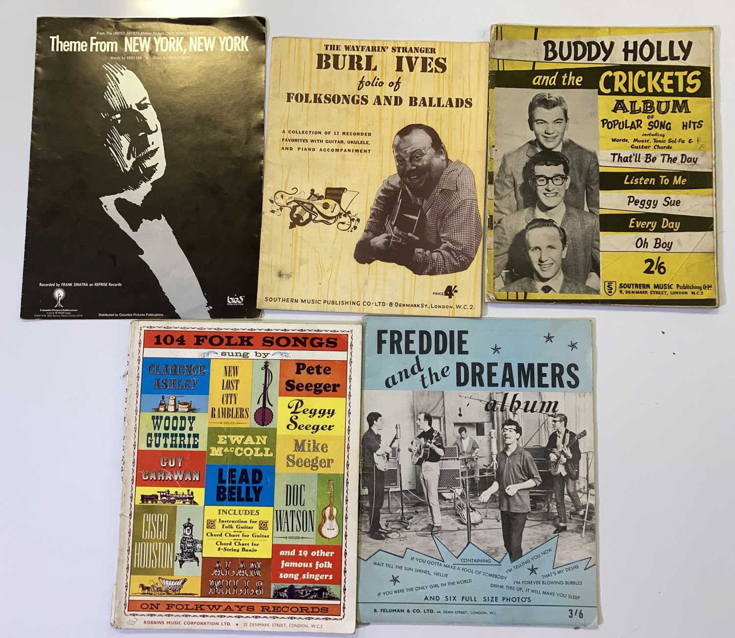 Lot 100 - BEATLES AND RELATED SHEET MUSIC - SOME 1960S