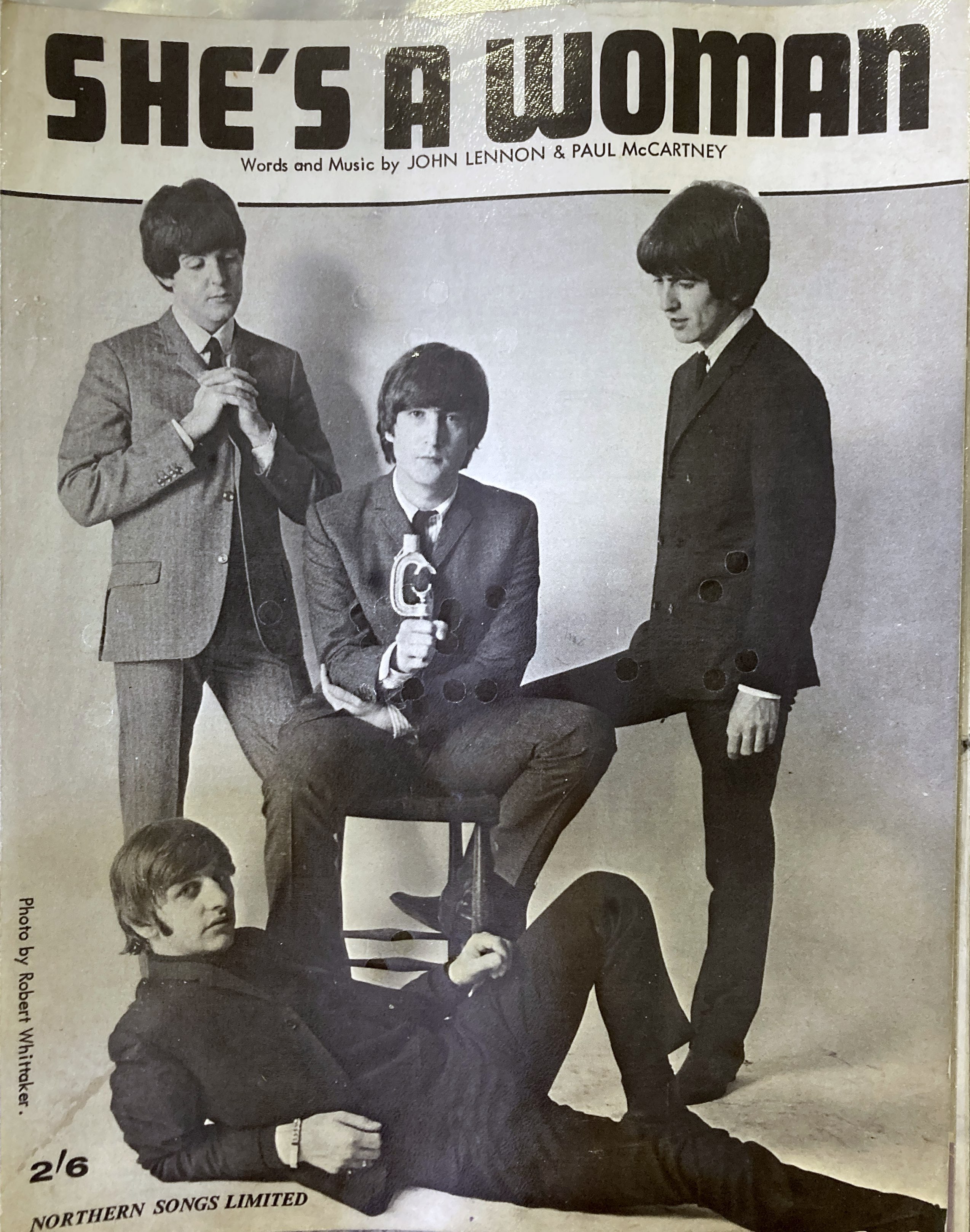 Lot 100 - BEATLES AND RELATED SHEET MUSIC - SOME 1960S