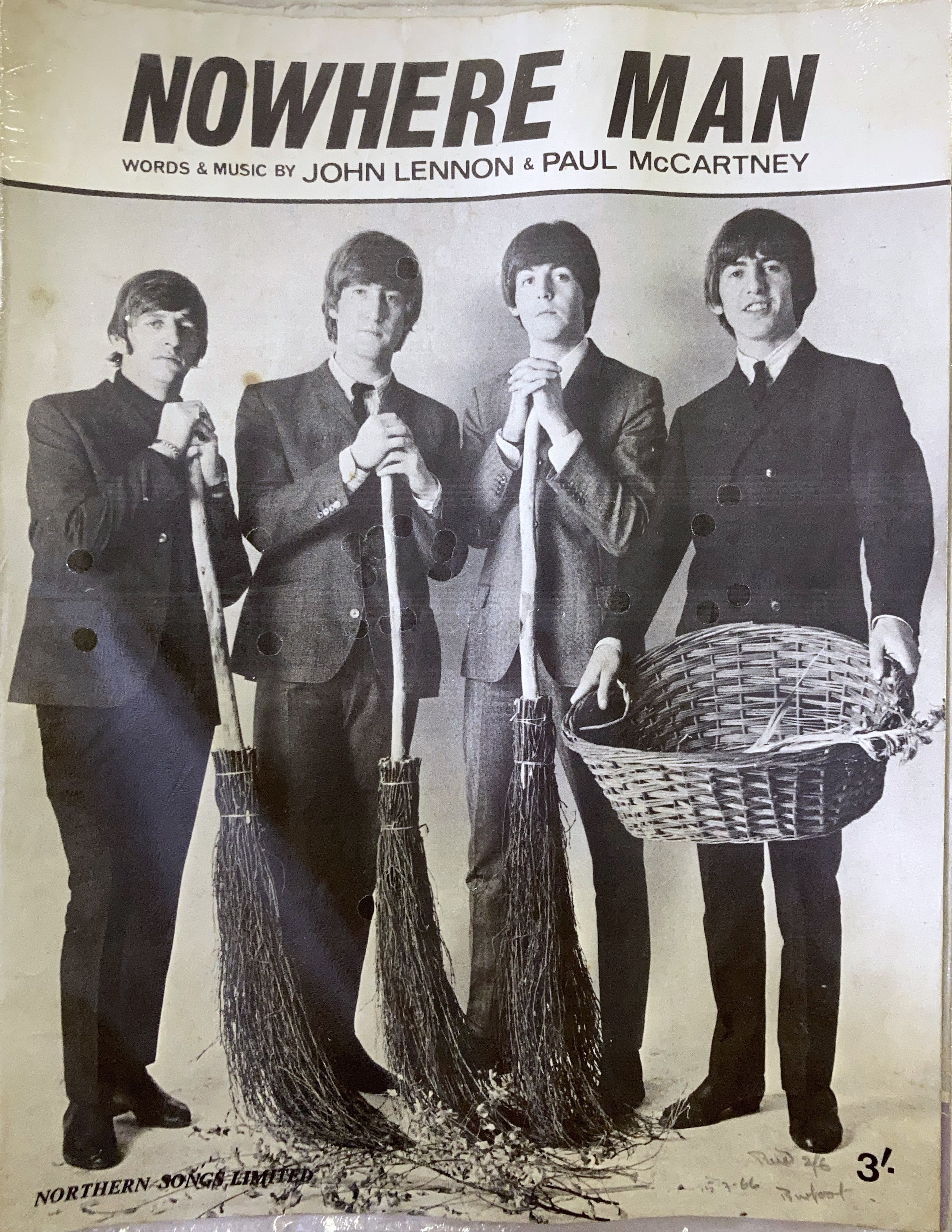 Lot 100 - BEATLES AND RELATED SHEET MUSIC - SOME 1960S