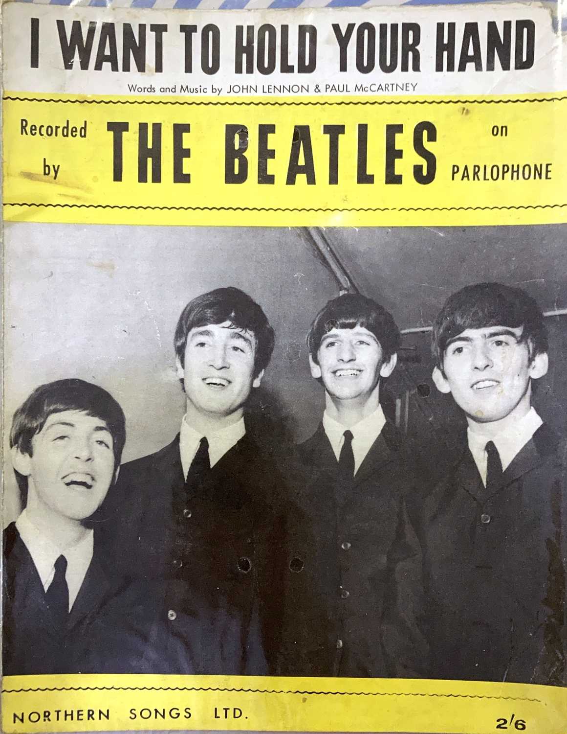 Lot 100 - BEATLES AND RELATED SHEET MUSIC - SOME 1960S