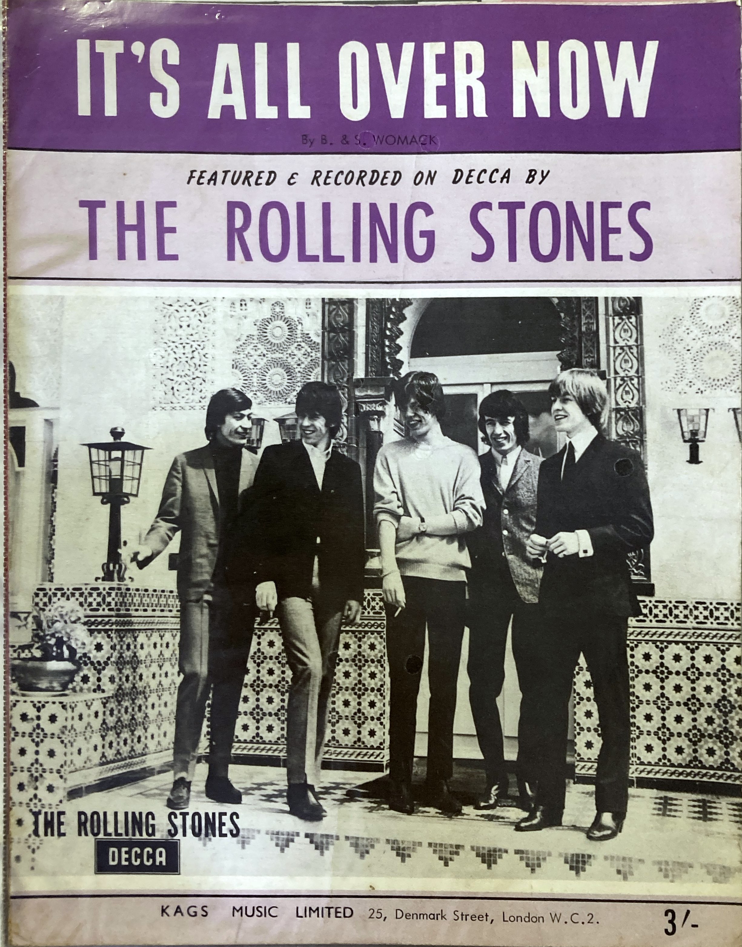 Lot 100 - BEATLES AND RELATED SHEET MUSIC - SOME 1960S