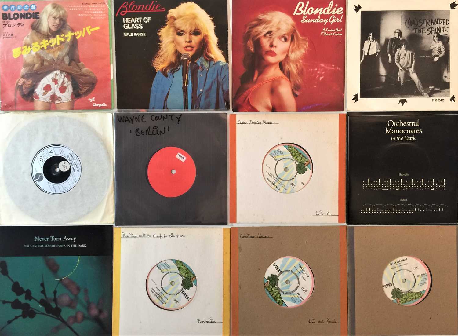 Lot 1080 - POP/ GLAM/ ROCK/ WAVE - 7" COLLECTION