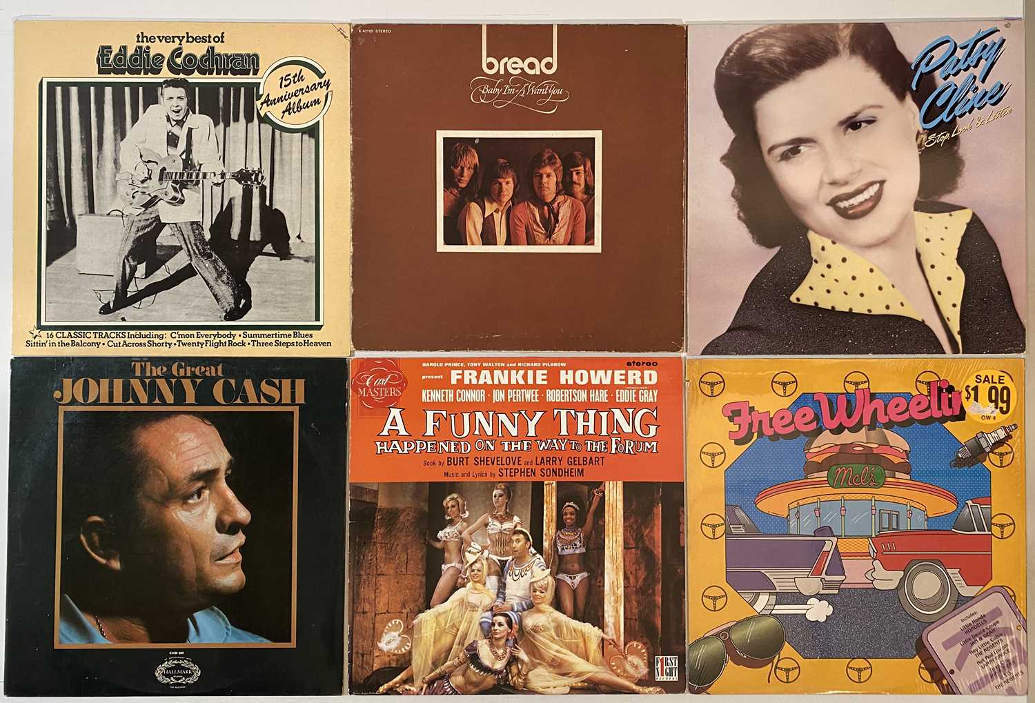 Lot 981 - ROCK/R&R/POP - LPs PLUS 7"