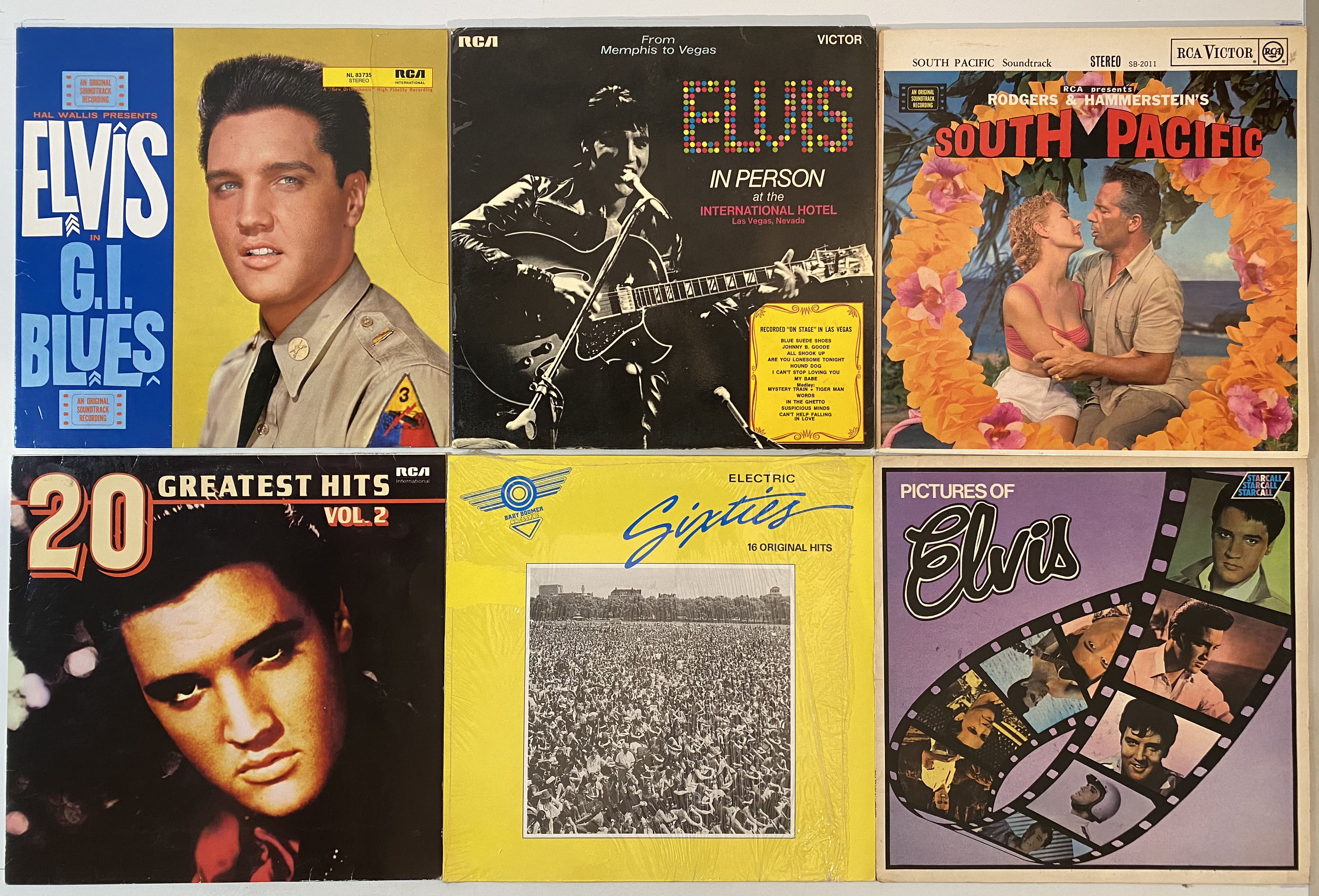 Lot 981 - ROCK/R&R/POP - LPs PLUS 7"