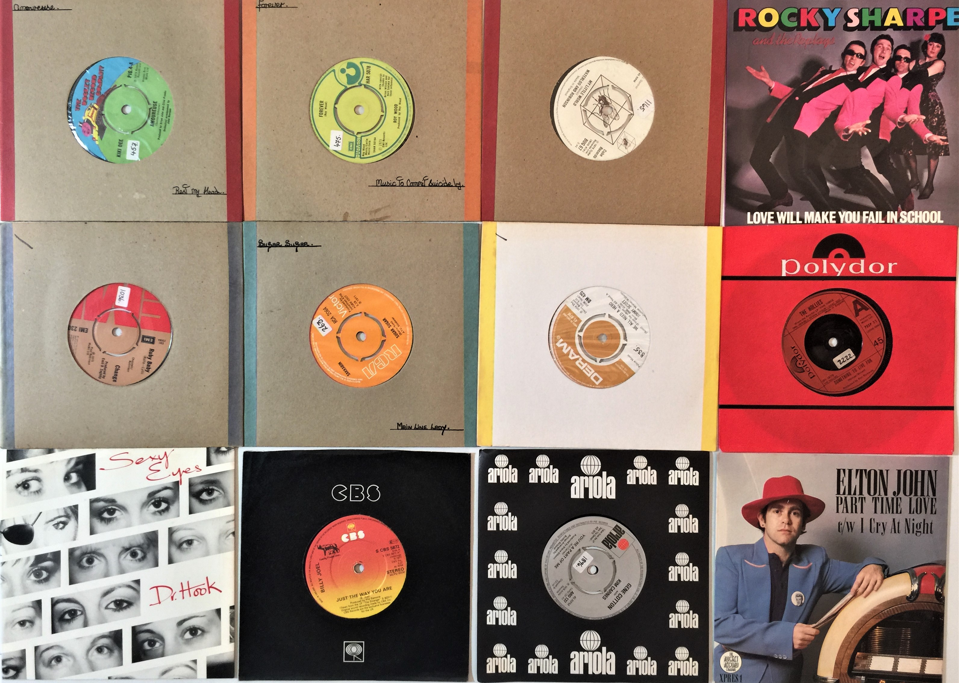 Lot 1088 - 70s ROCK/ POP - 7" COLLECTION