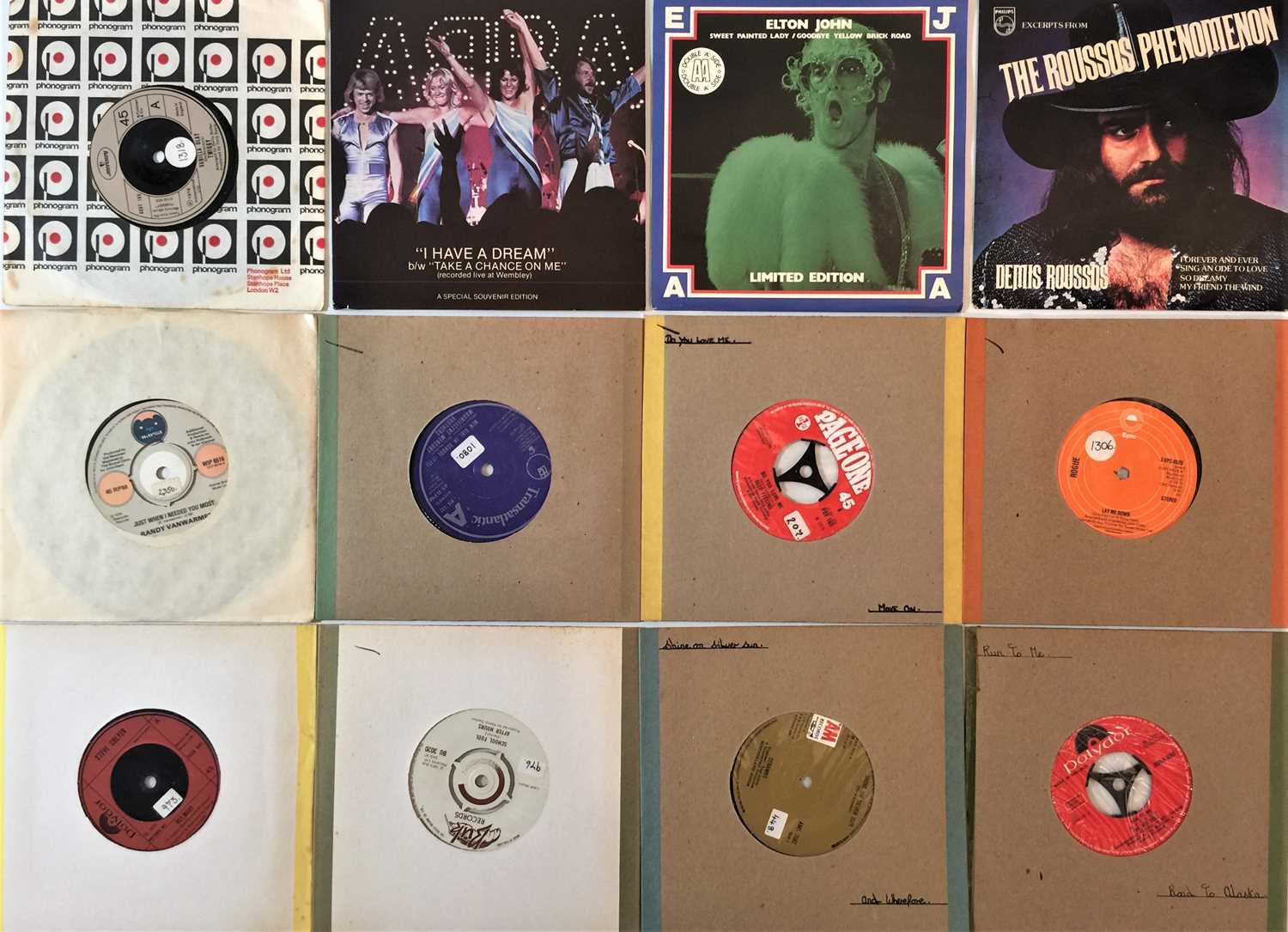Lot 1088 - 70s ROCK/ POP - 7" COLLECTION