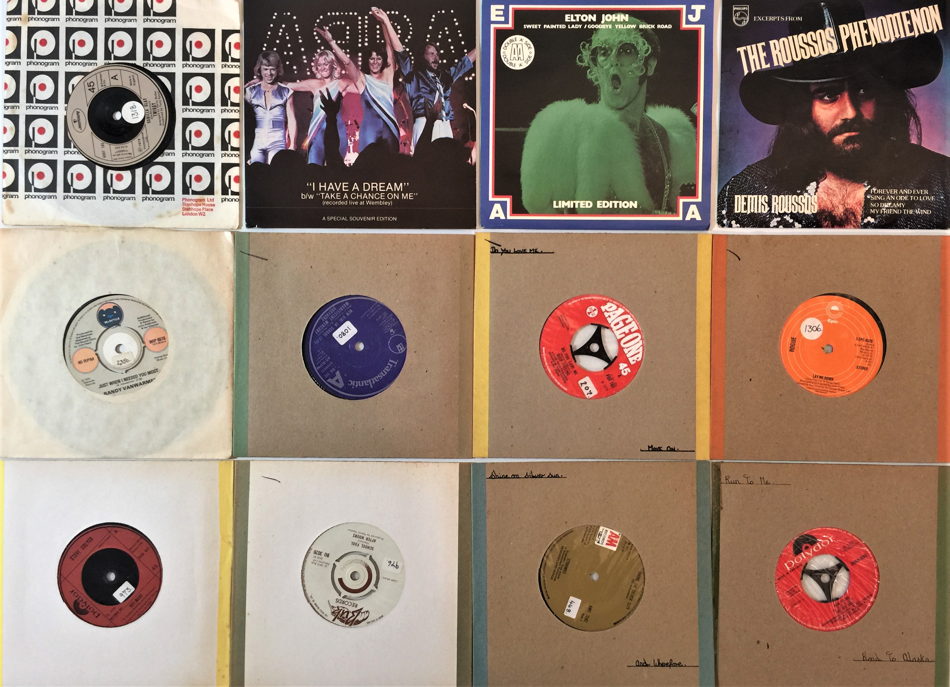 Lot 1088 - 70s ROCK/ POP - 7" COLLECTION