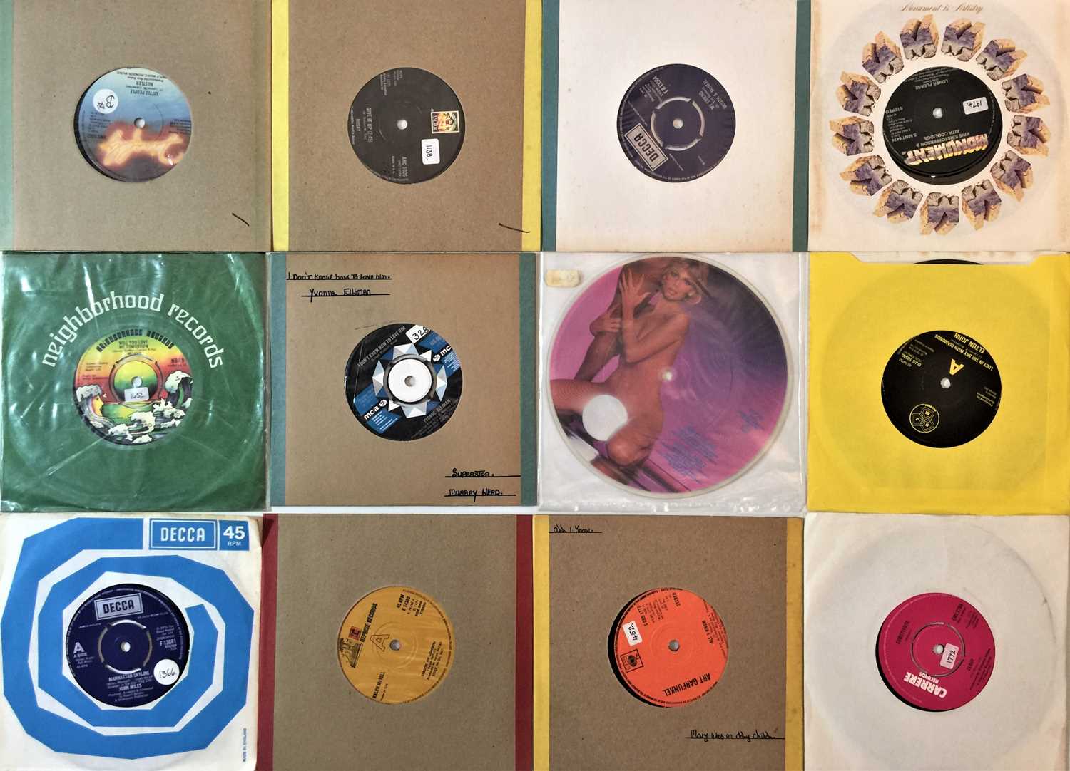 Lot 1088 - 70s ROCK/ POP - 7" COLLECTION