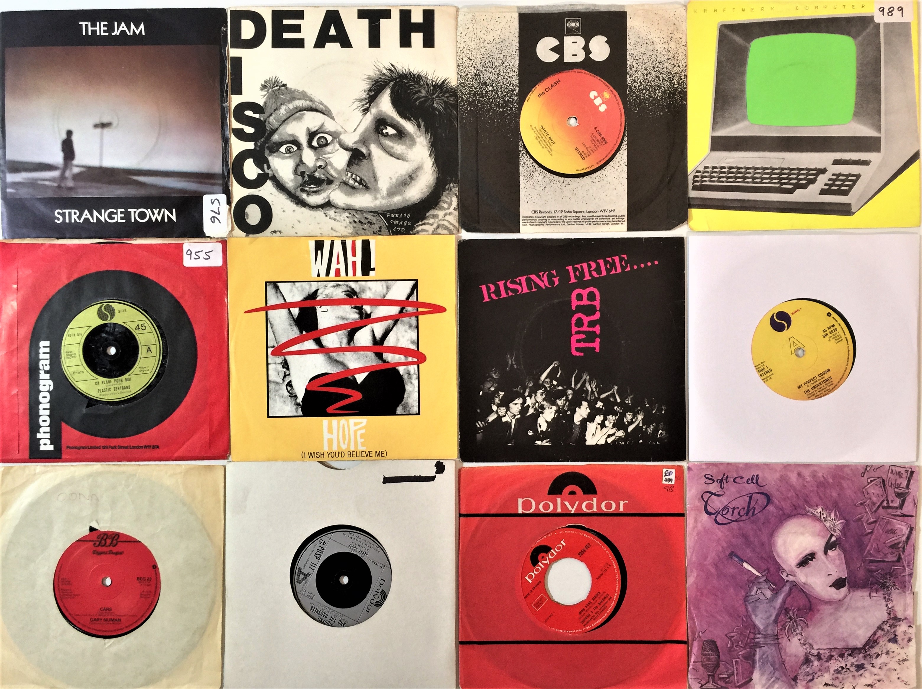 Lot 1092 - PUNK/ WAVE/ ALT/ ROCK - 7" COLLECTION