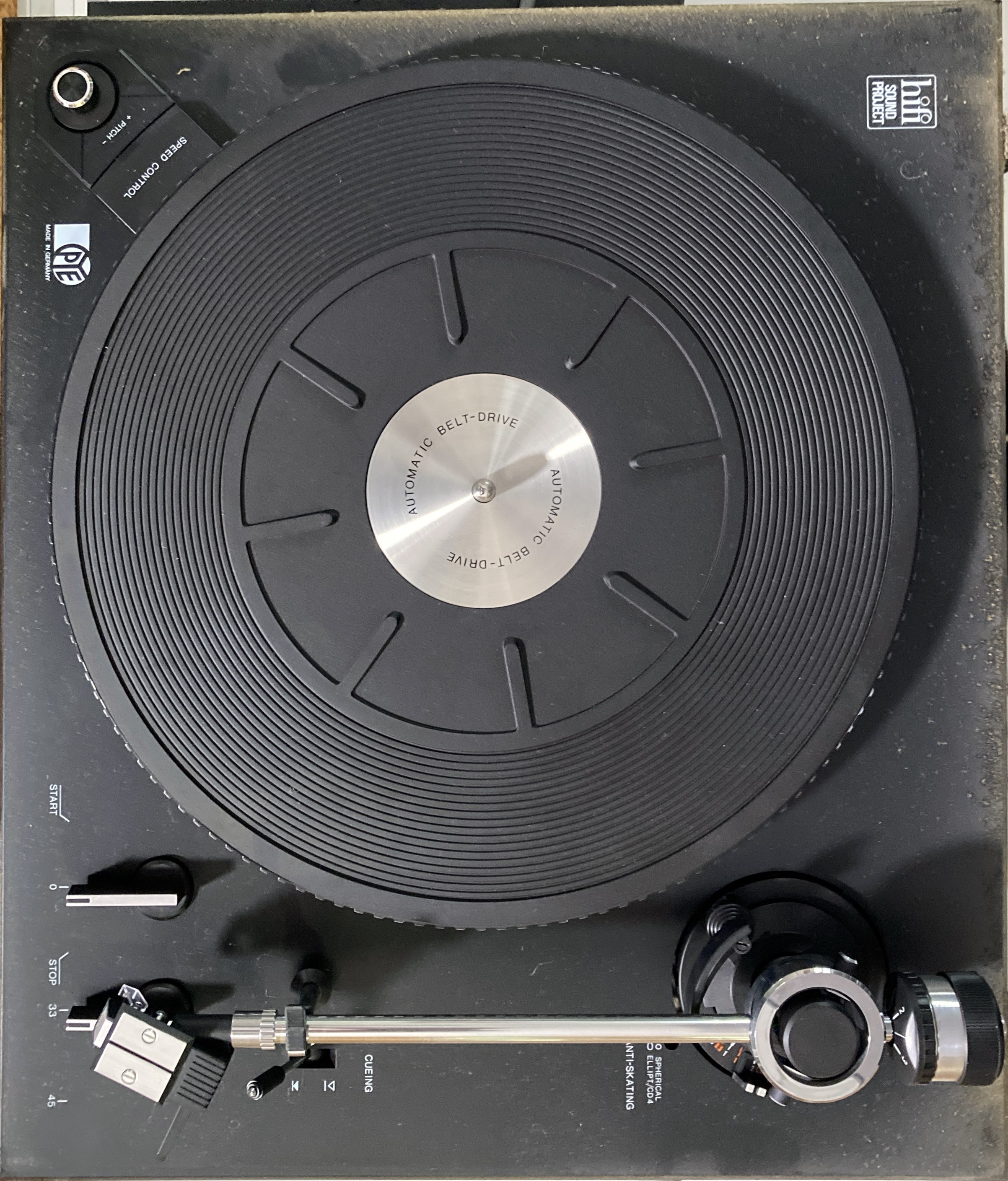 Lot 21 - PYE HI-FI AND TURNTABLE.